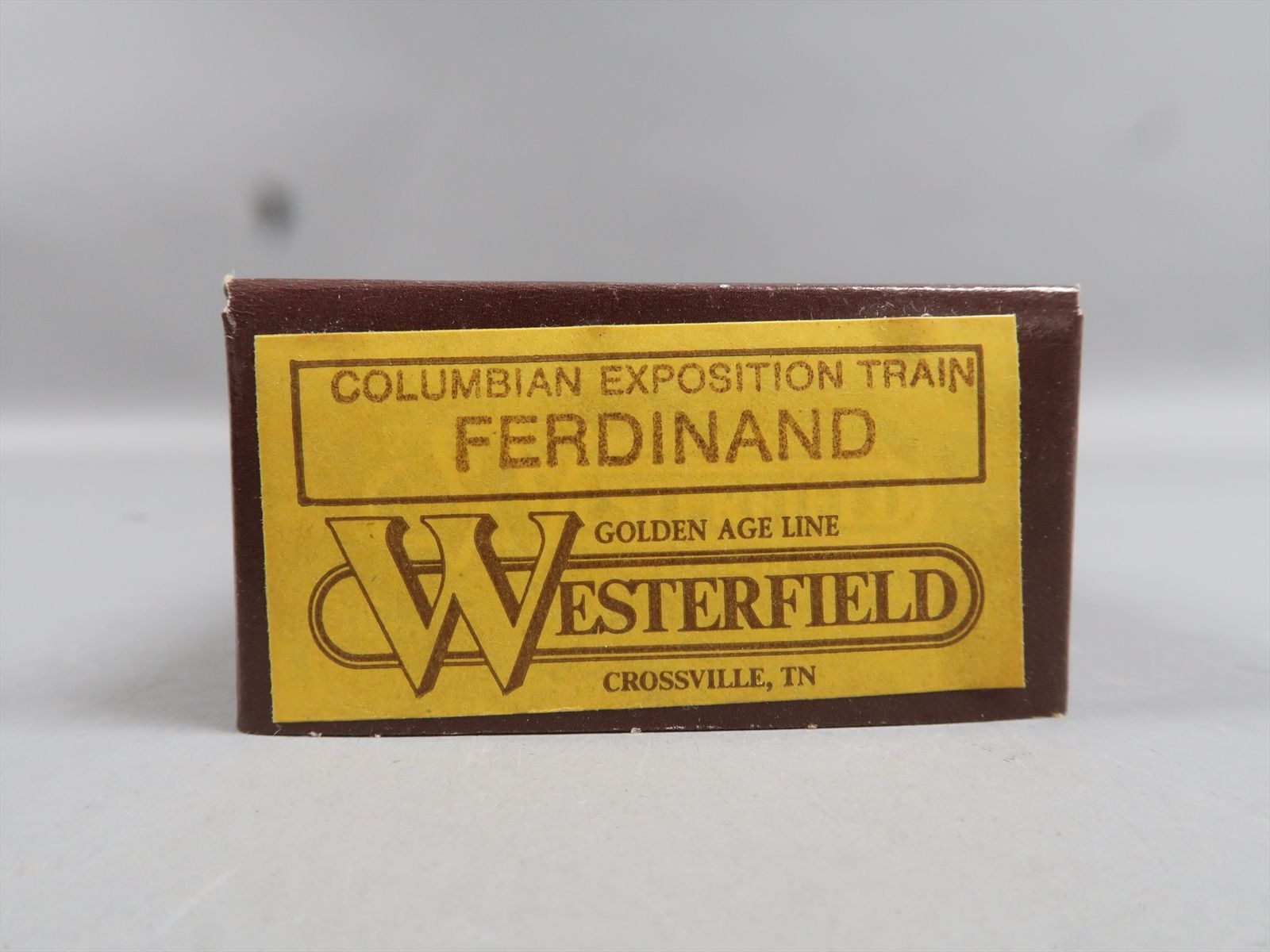 HO Scale Models - Westerfield Worlds Columbian Exposition Centenary ...