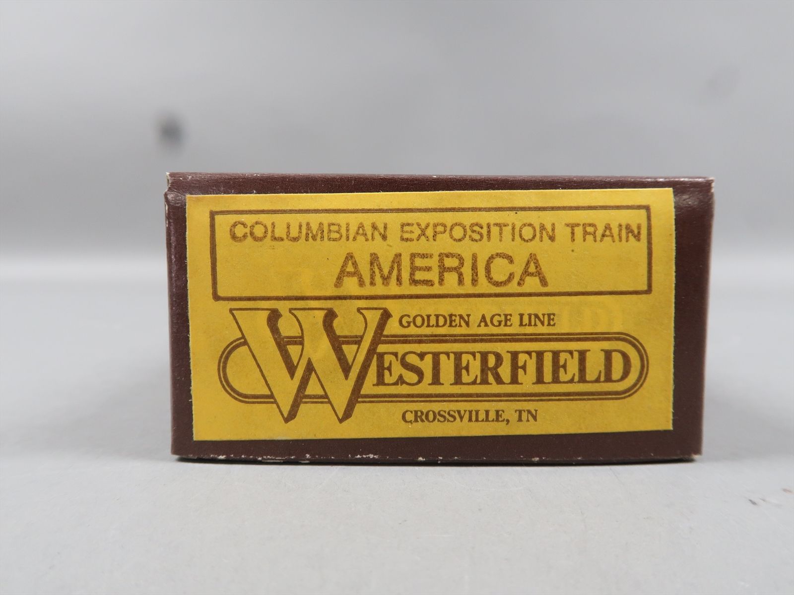 HO Scale Models - Westerfield Worlds Columbian Exposition Centenary ...