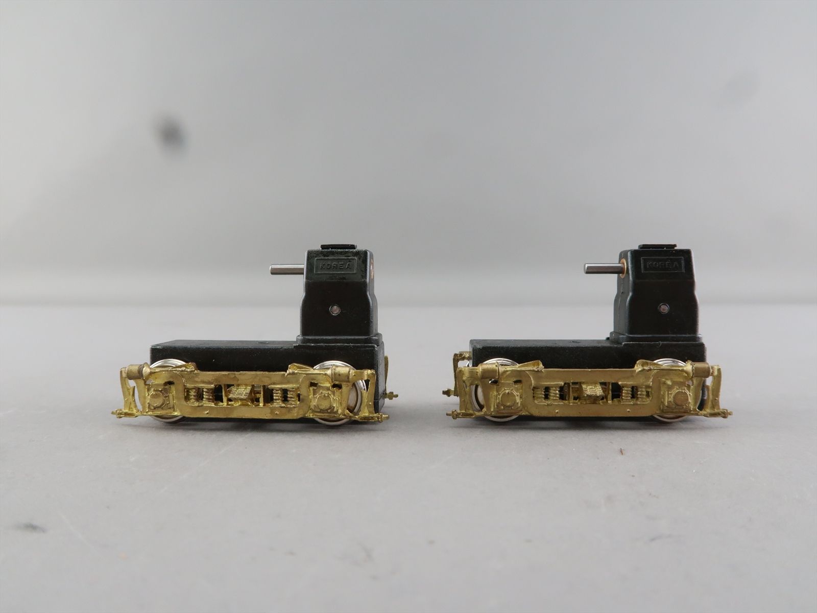 HO Brass Model Parts - CIL EMD Passenger Trucks w/ Gearbox Assembly ...