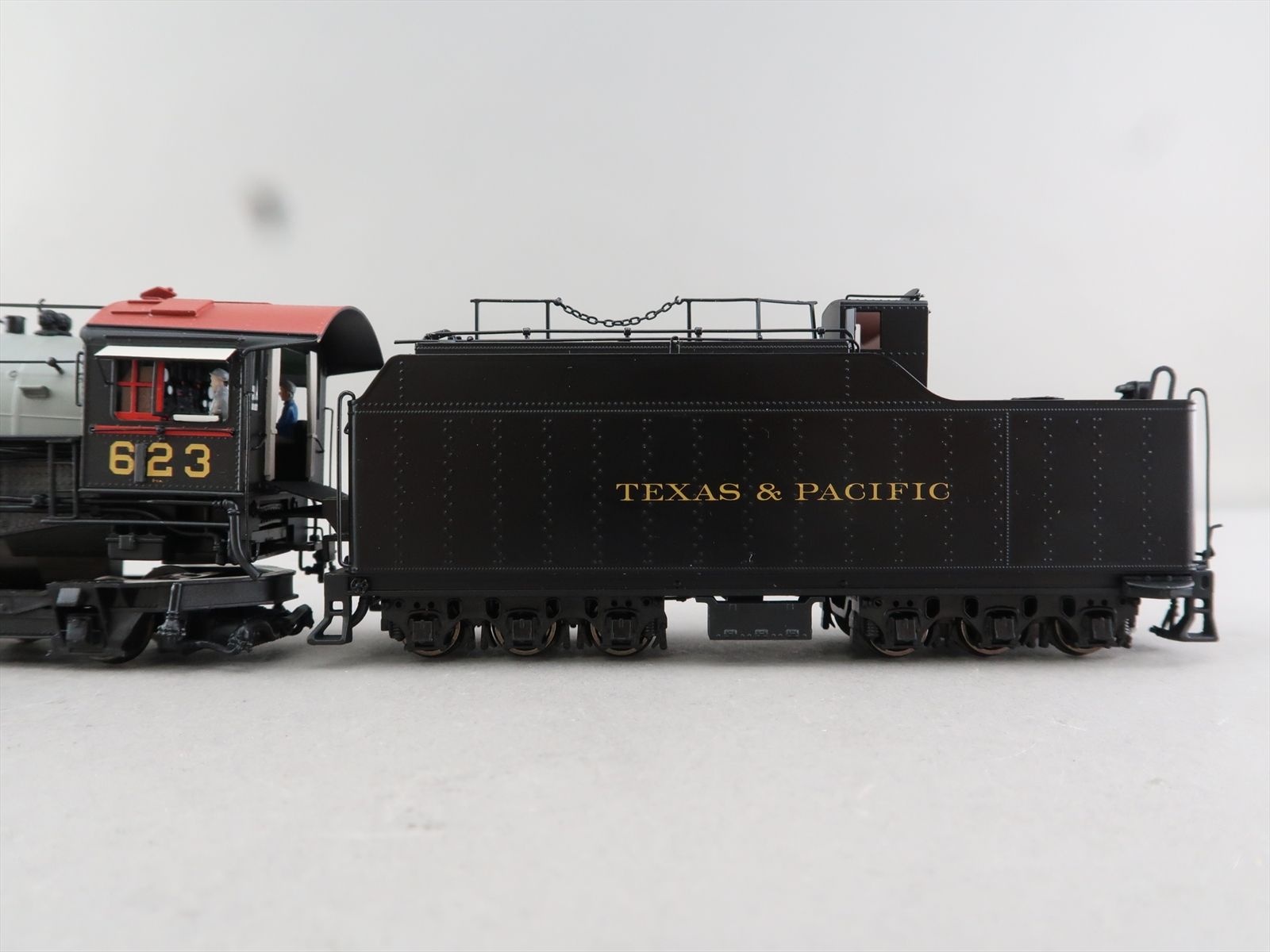 HO Brass Hybrid Model - BLI 7244 T&P Texas & Pacific 2-10-4 In-Service #623 - F/P + DCC + Sound ...