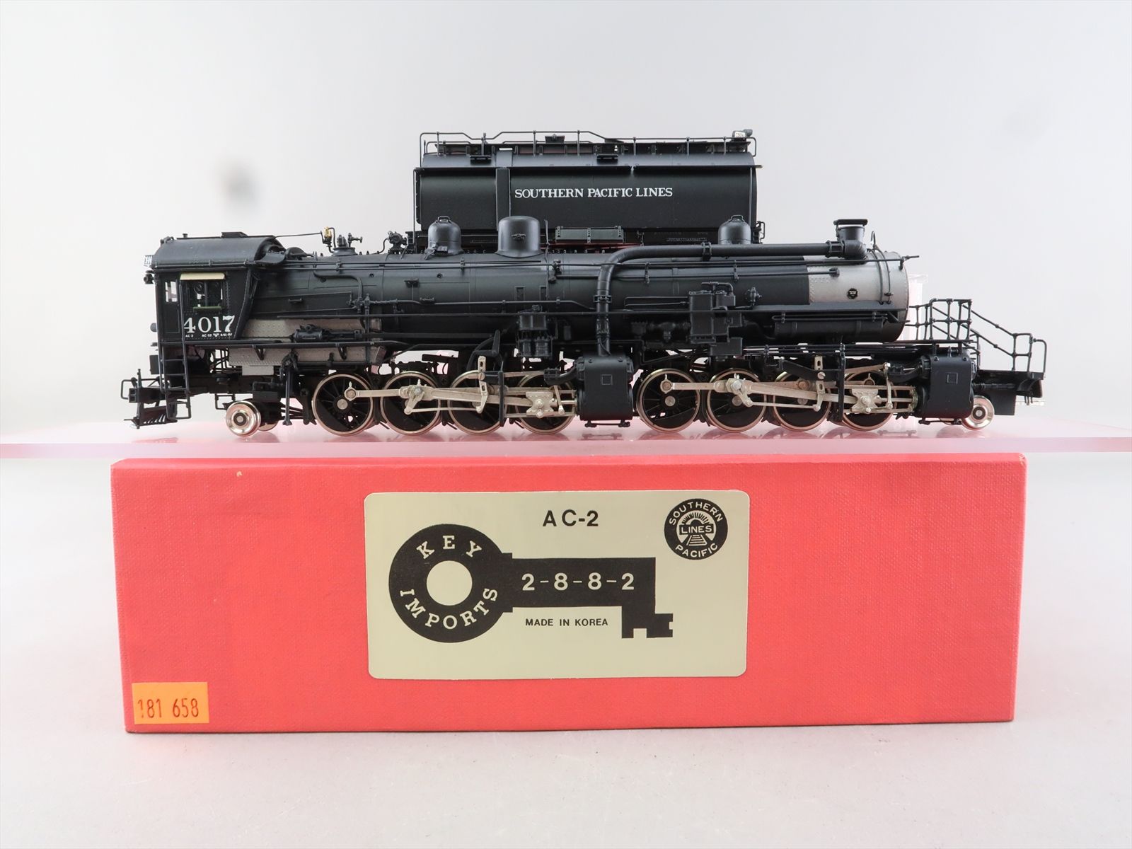 HO Brass Model - Key SP Southern Pacific AC-2 2-8-8-2 Cab Forward #4017 ...