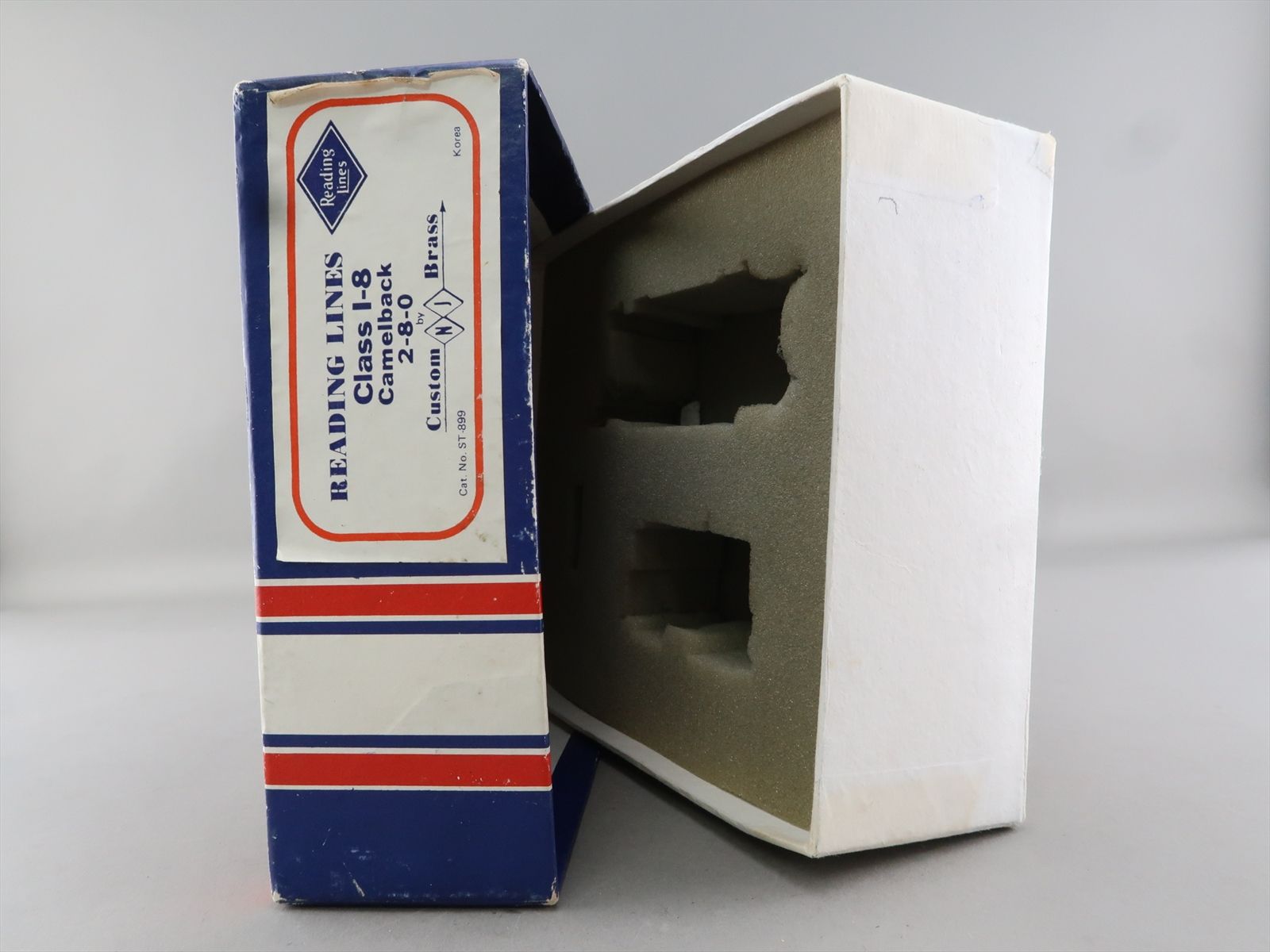 HO Brass Model - NJCB ST-899 RDG Reading Lines I-8 Camelback 2-8-0 ...