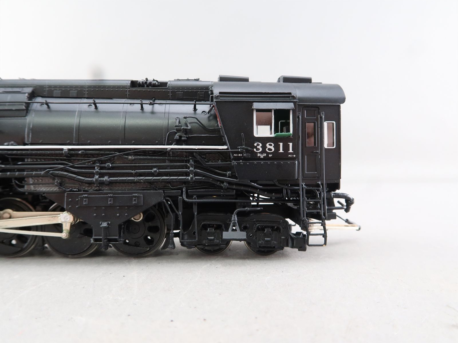 HO Brass Model - Key CS#110 SP Southern Pacific AC-9 2-8-8-4 #3811 - F/P - 1994 Run - Samhongsa