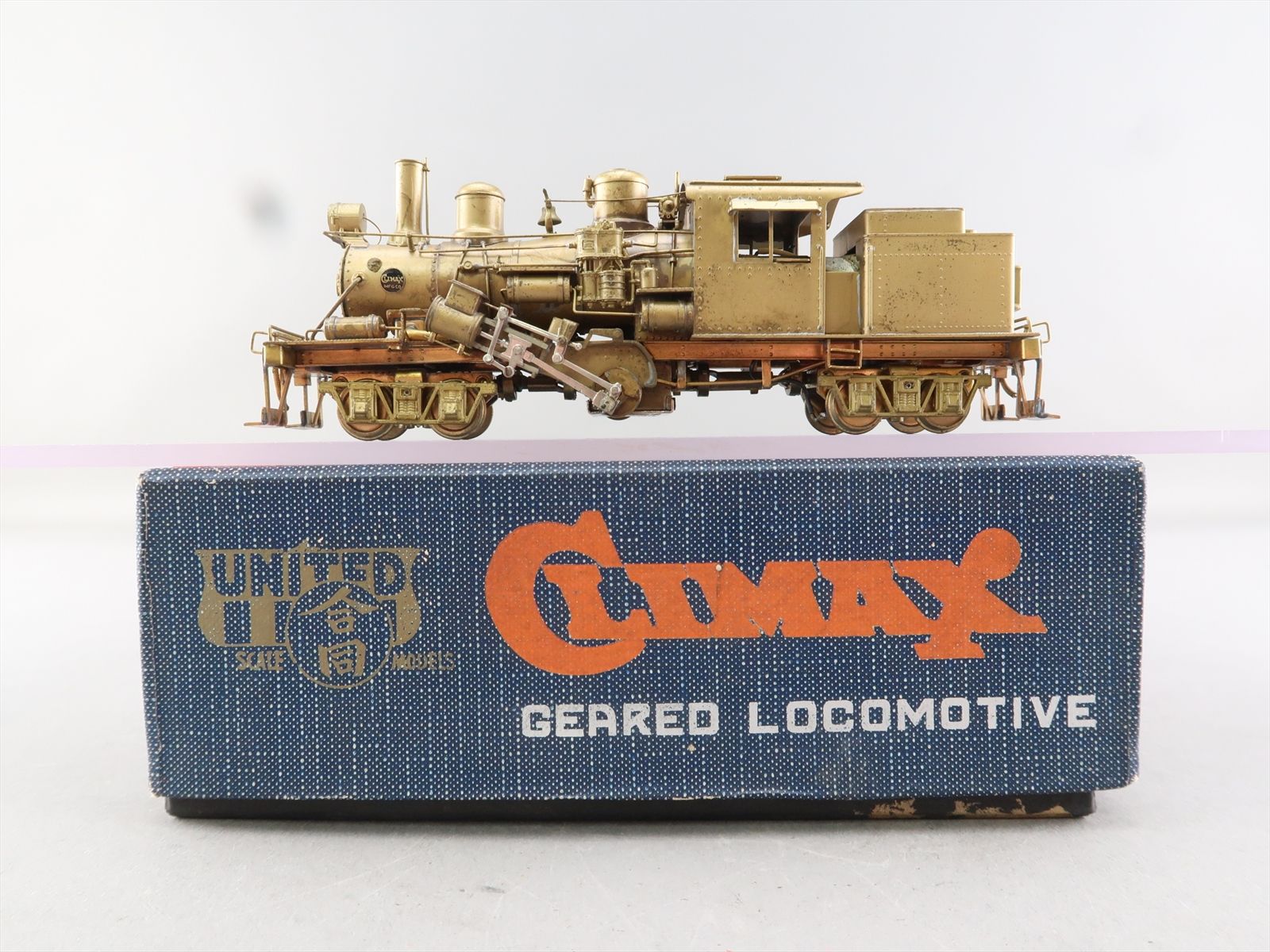 HO Brass Model - PFM 2-Truck Climax Geared - Unpainted - 1960's Run ...