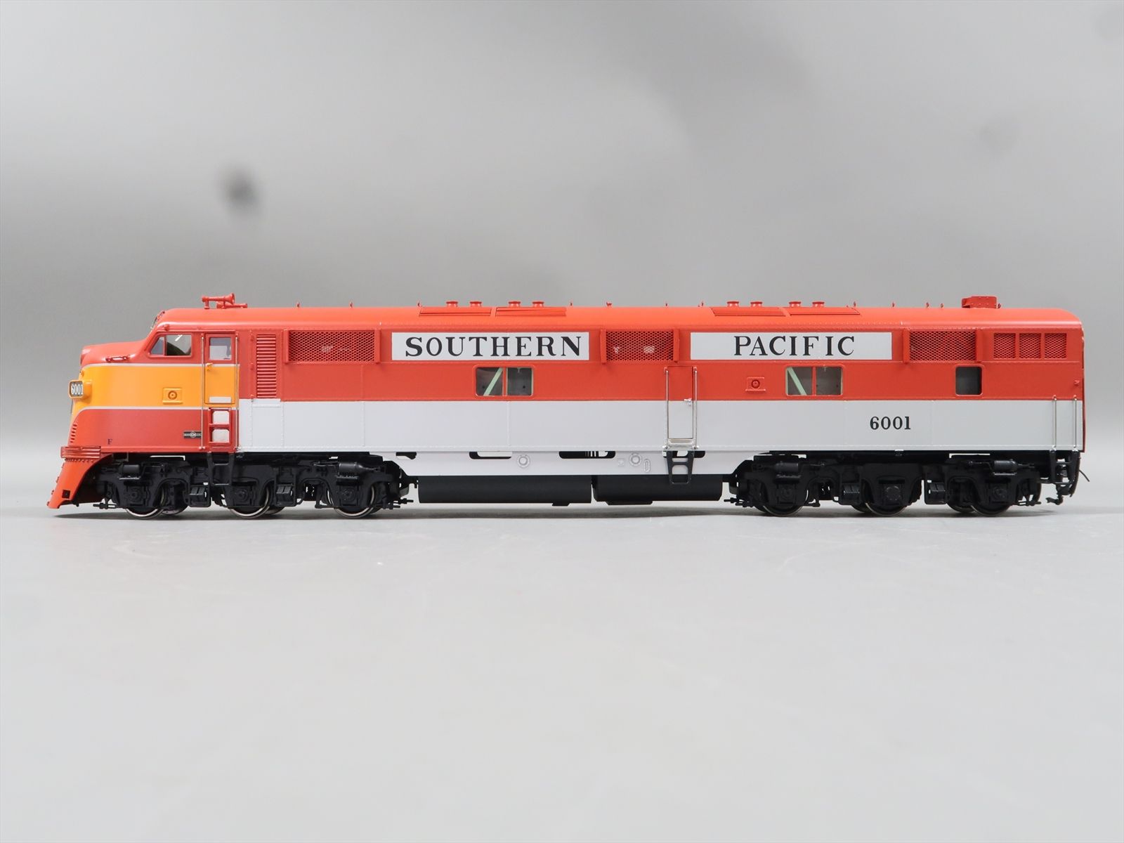 O Brass Model - Key SP Southern Pacific E7 E7A Daylight Nose w/ Golden State Scheme #6001 - F/P ...