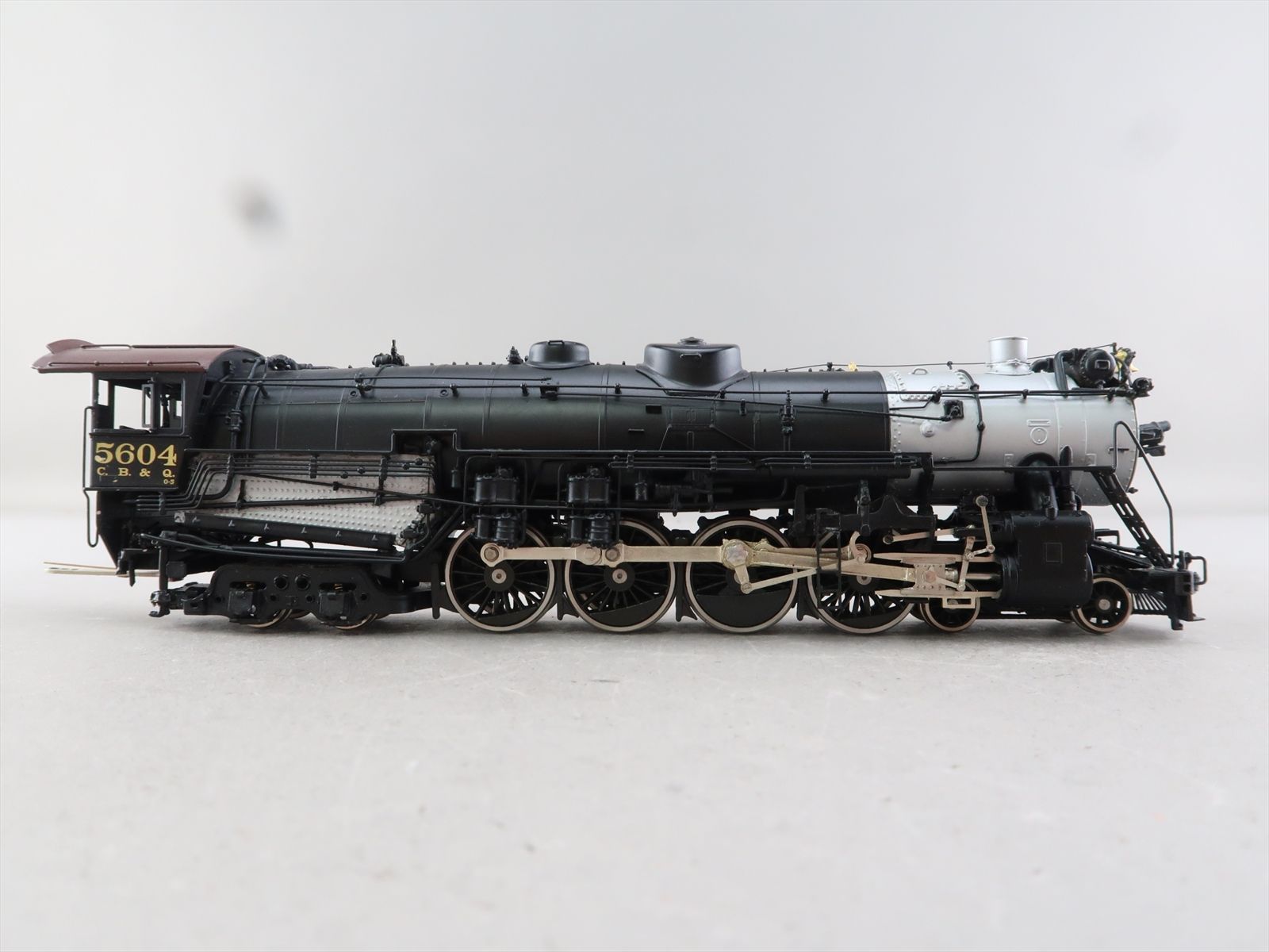 HO Brass Model - Oriental P724 CB&Q Burlington 4-8-4 Open Cab Elesco ...