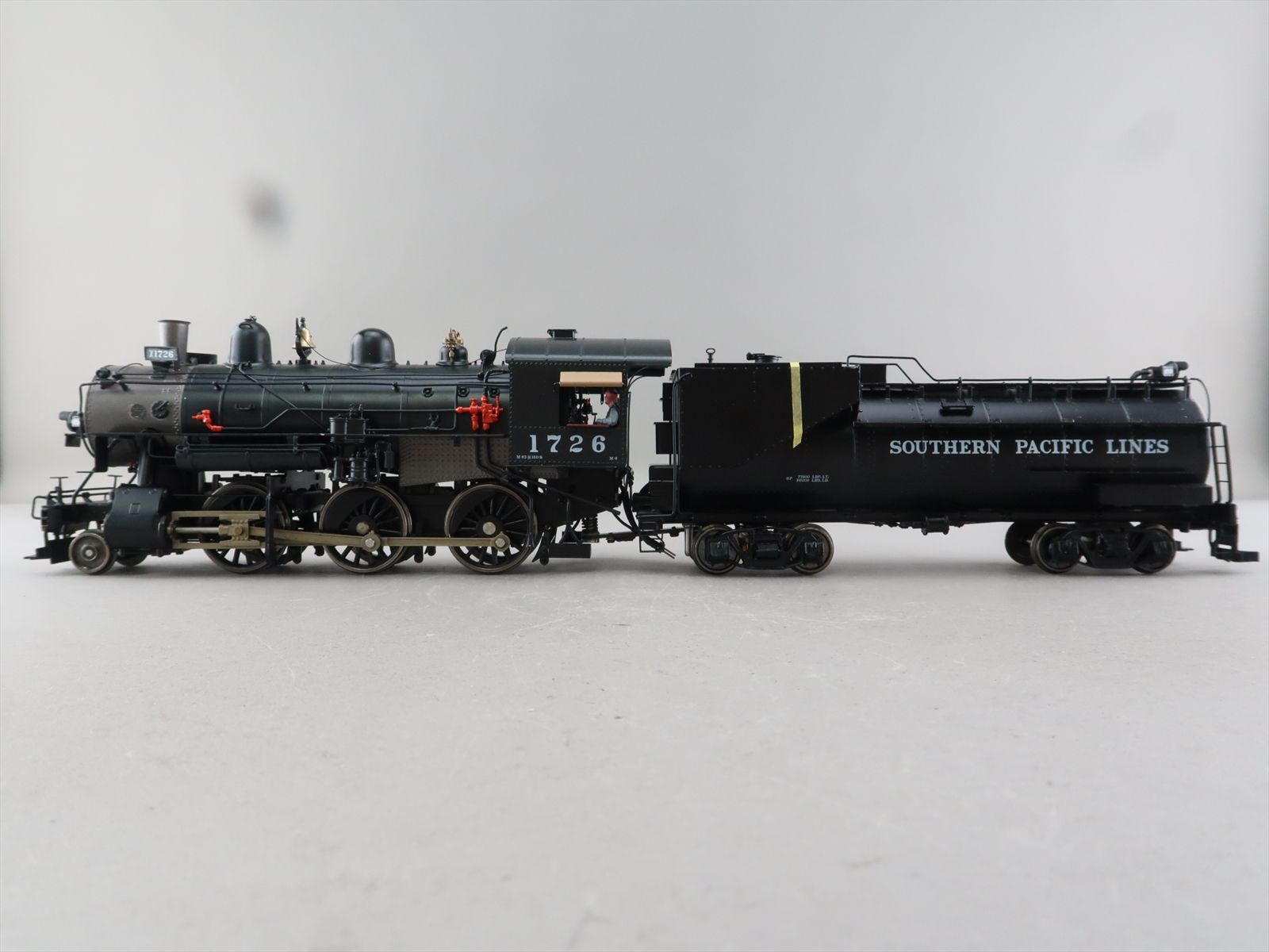 O 2-Rail Brass Model - Sunset SP Southern Pacific Mogul M-6 2-6-0 #1726 ...