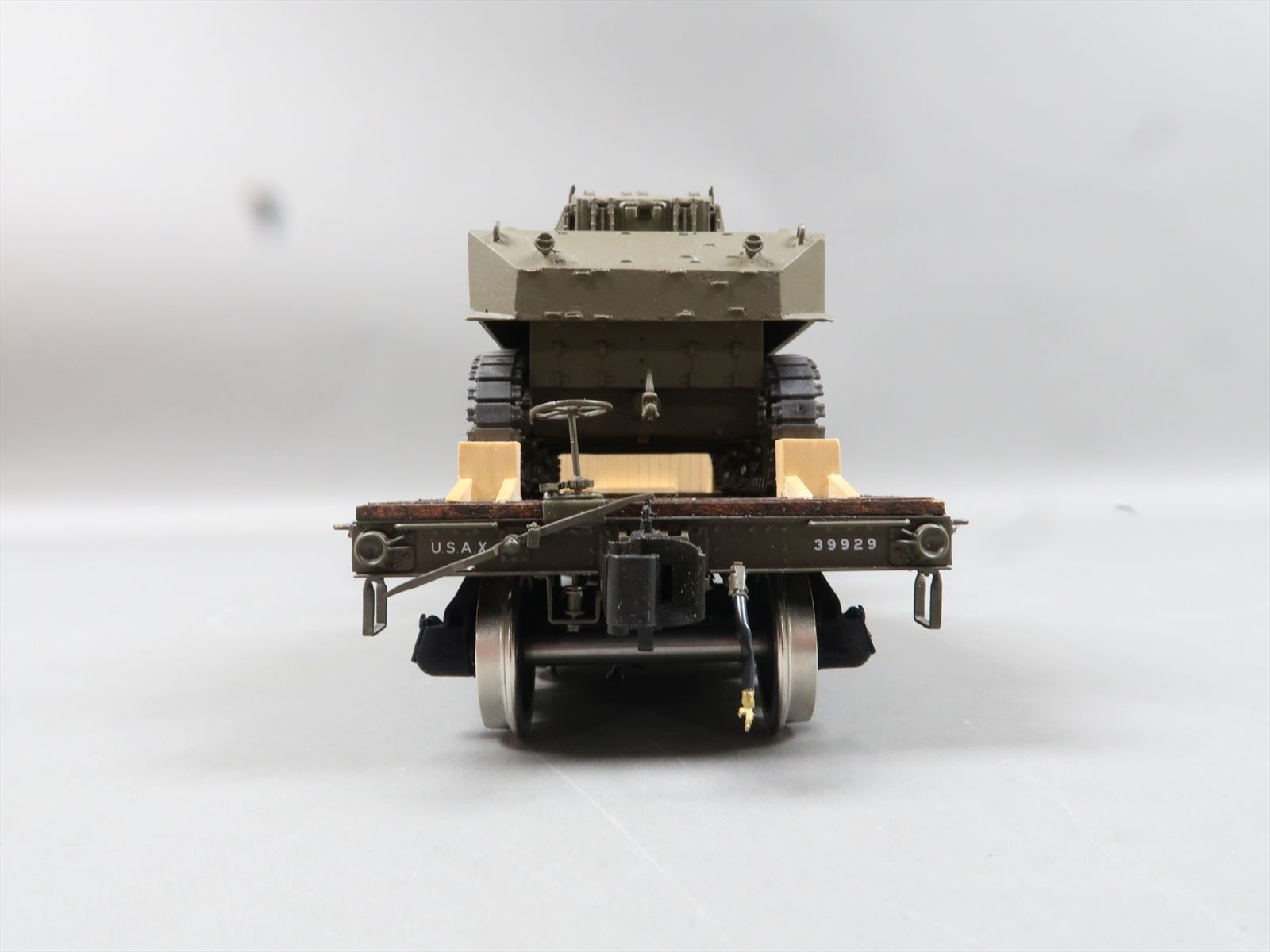G Brass Model - FAM USAX Smithsonian National Museum Models Flat Car w ...