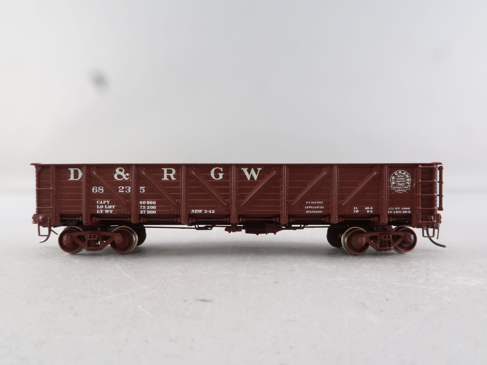 HO Brass Model - PSC 15524 D&RGW Rio Grande Composite General Service ...