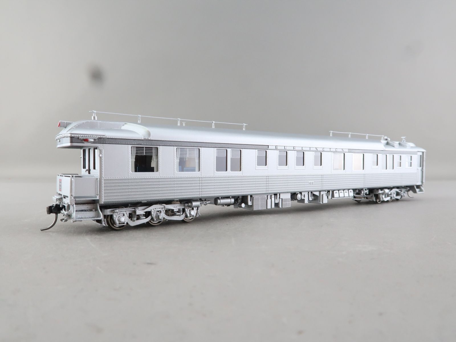 HO Brass Model - NBL 10004 CB&Q Burlington Business Car Shadow Line ...