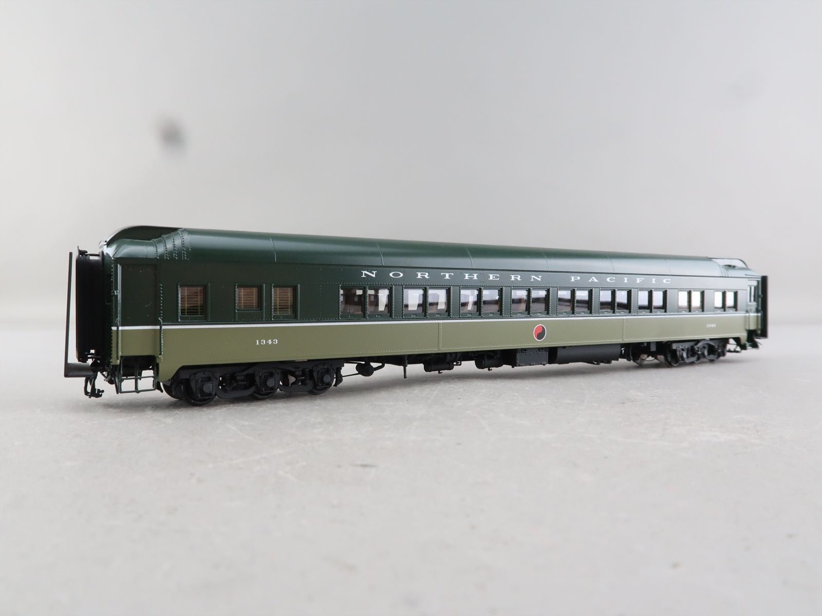 HO Brass Model - W&R NP Northern Pacific Deluxe Coach Plan 3975 #1343 ...