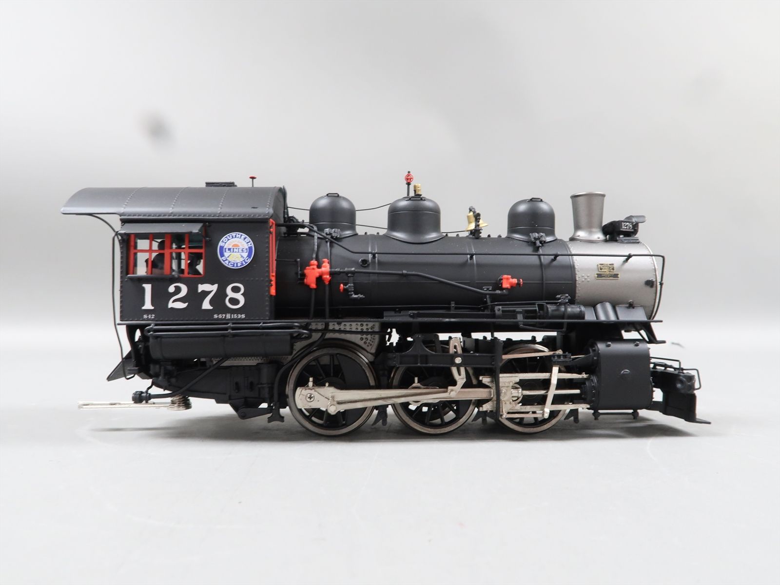 O Brass Model - Sunset SP Southern Pacific S-12 0-6-0 Black #1278 - F/P - 2016 Run - Made in China