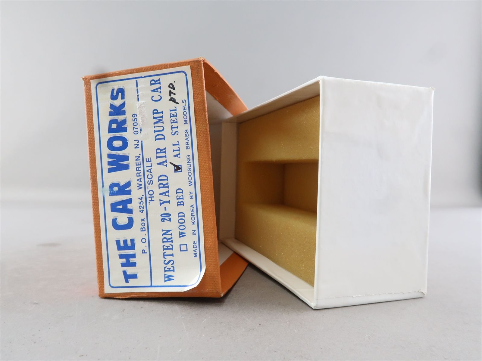 HO Brass Model - TCW Car Works Western 20-Yard Air Dump Car All Steel ...