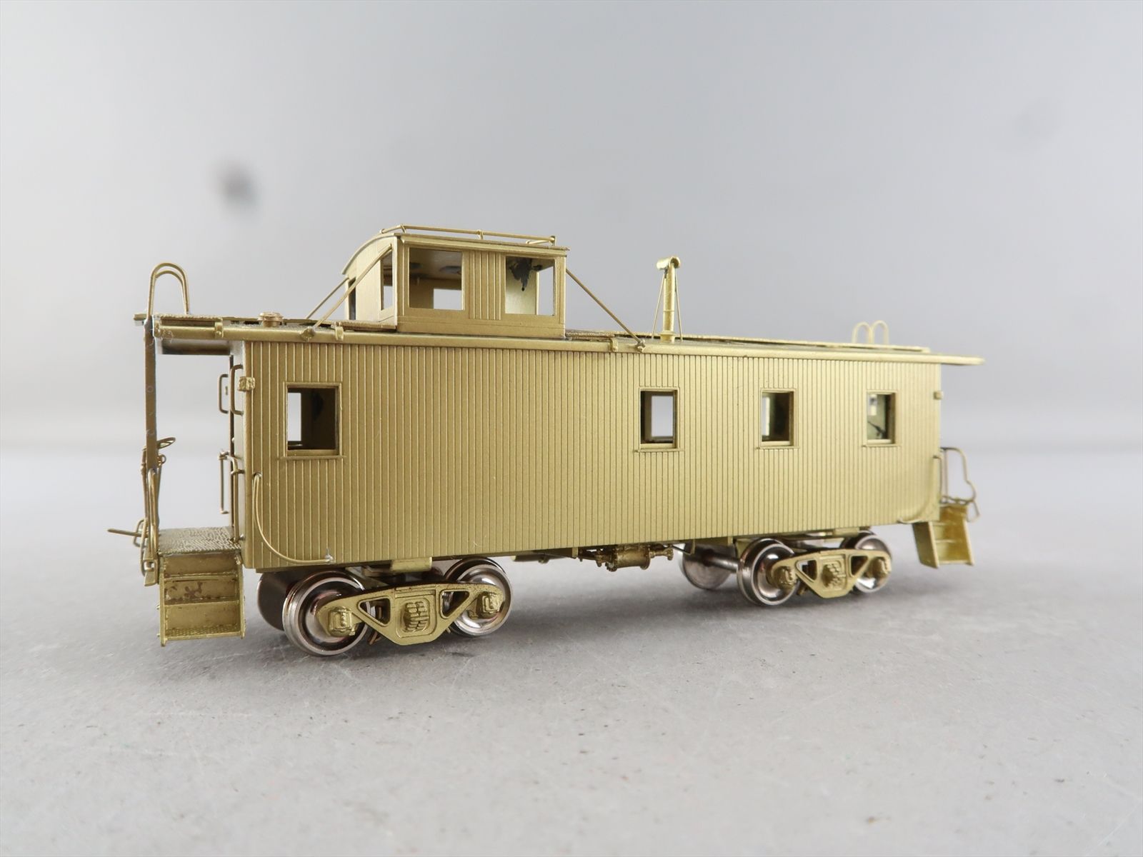 HO Brass Model - OMI 1138 MP MoPac Missouri Pacific Standard Wood Caboose - Unpainted - 1982 Run ...