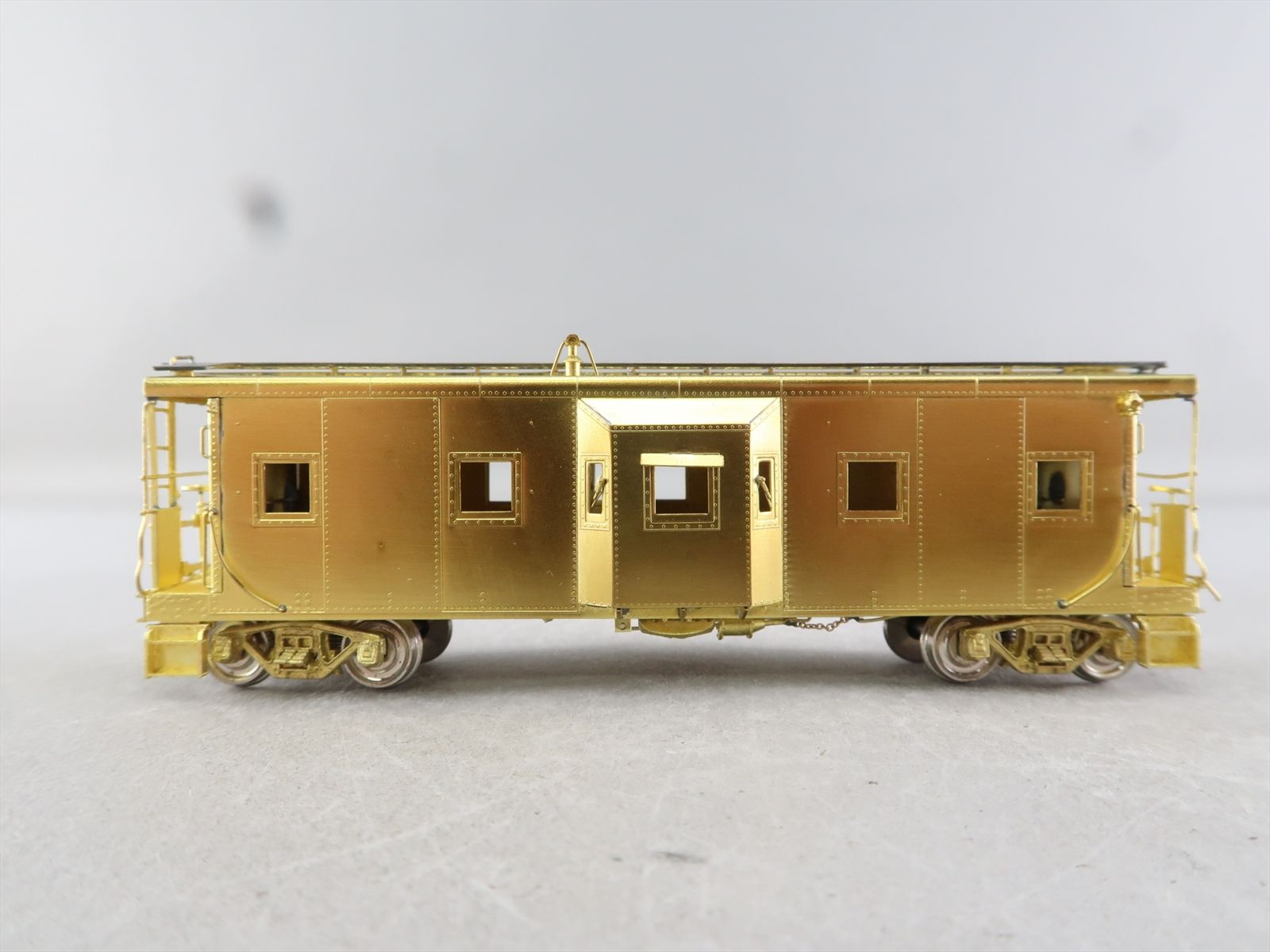 HO Brass Model - OMI 1261 SOU Southern Steel B-W Bay Window Caboose ...