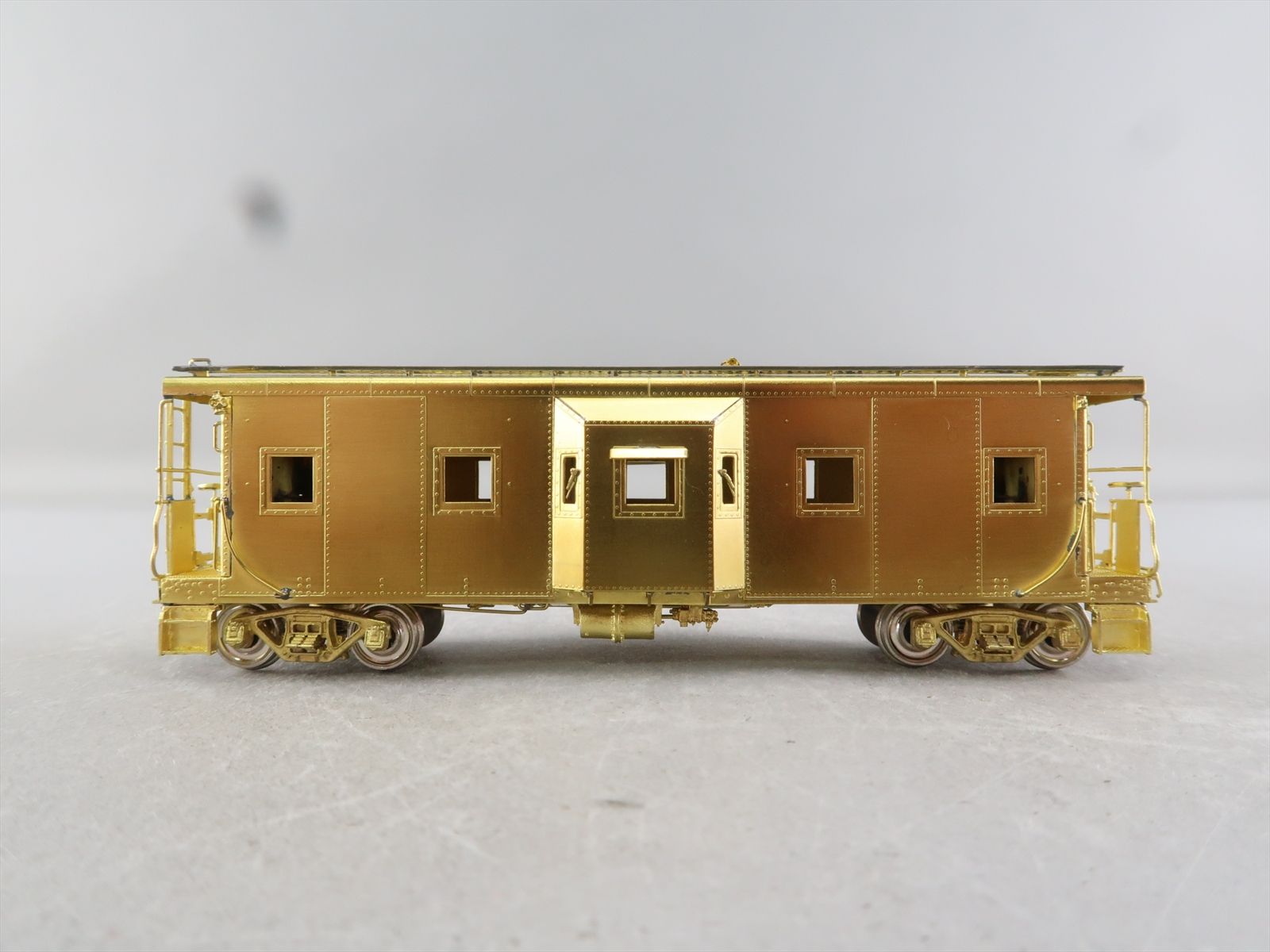 HO Brass Model - OMI 1261 SOU Southern Steel B-W Bay Window Caboose ...