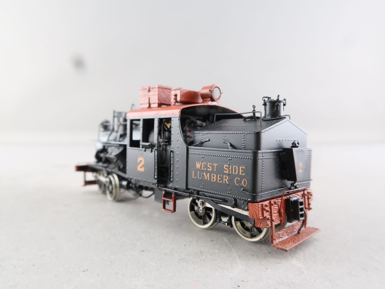 HOn3 Brass Model - PSC 15142 WSLCo Westside Lumber Co. Heisler #2 - Pro ...