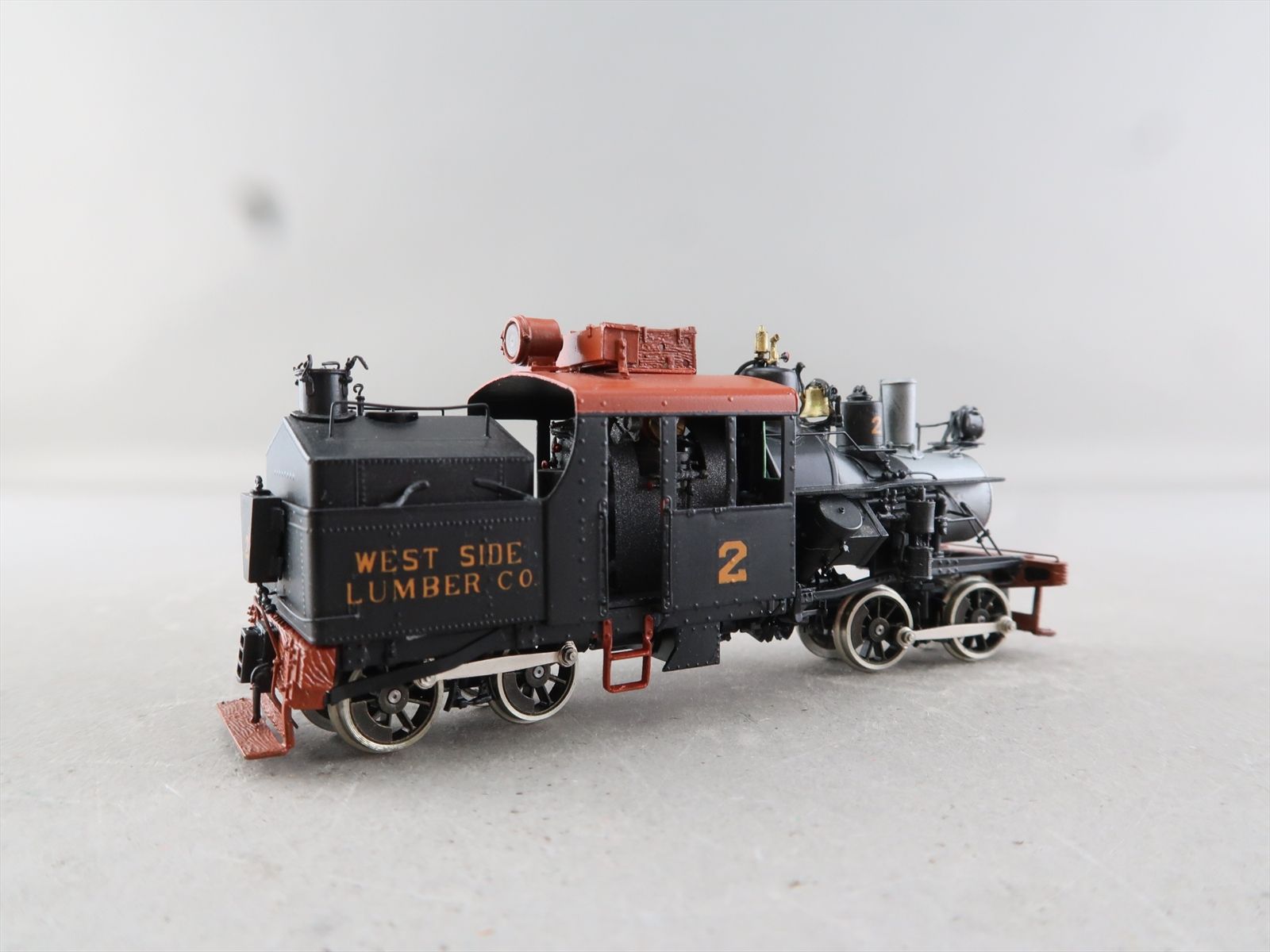 HOn3 Brass Model - PSC 15142 WSLCo Westside Lumber Co. Heisler #2 - Pro ...