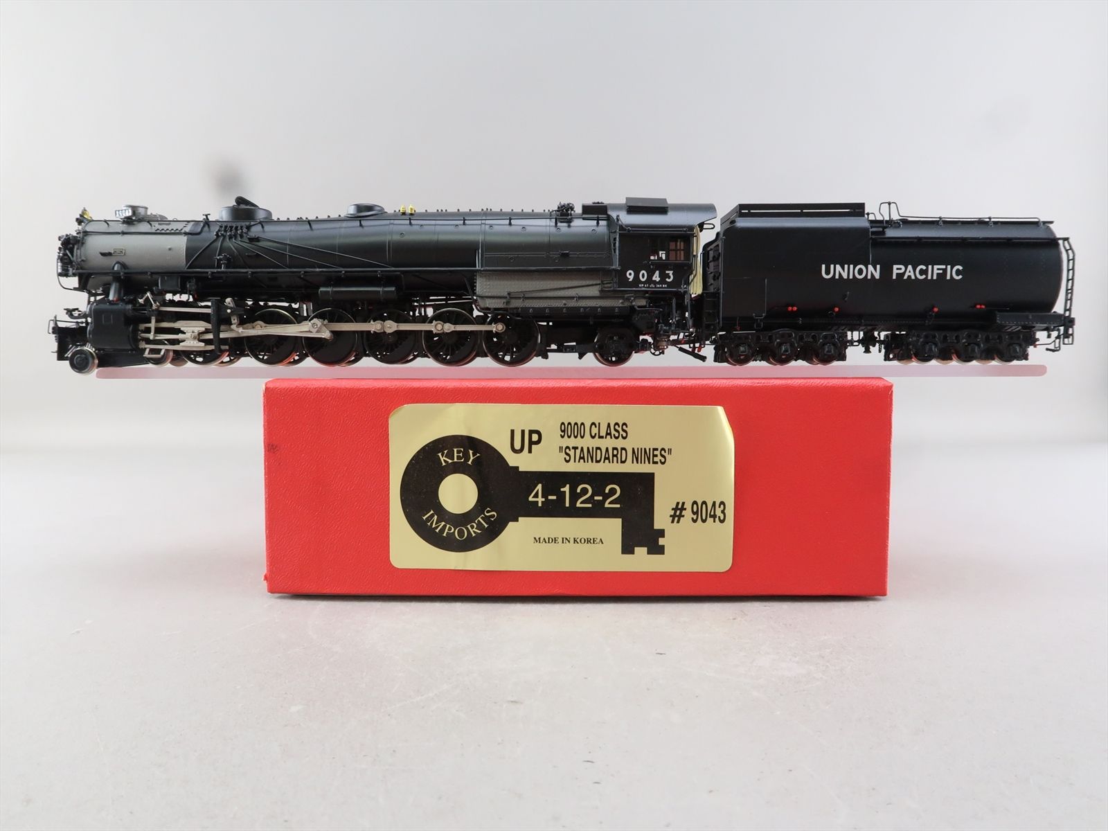 HO Brass Model - Key UP Union Pacific 4-12-2 Standard Nines #9043 - F/P - 2004 Run - Made in Korea