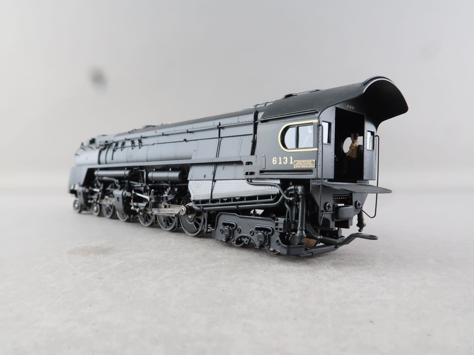 HO Brass Hybrid Model - BLI 2065 PRR Pennsylvania Q-2 4-4-6-4 As Built Prototype Version #6131 ...