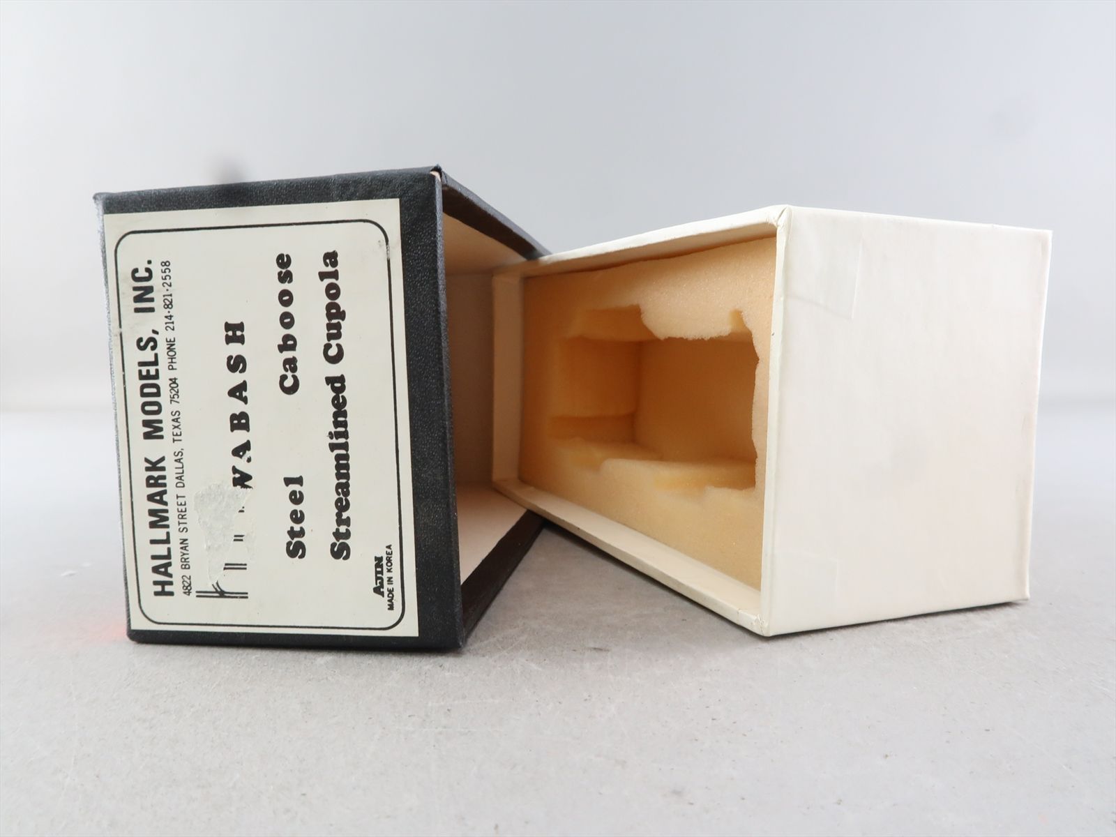 HO Brass Model - Hallmark WAB Wabash Standard Steel Caboose - Unpainted ...