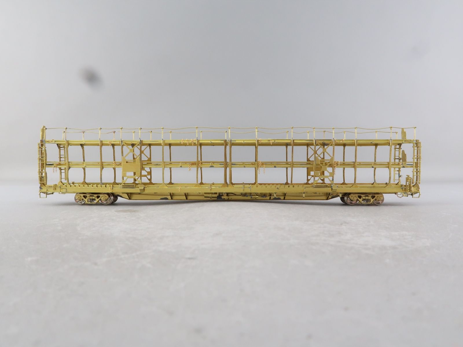 HO Brass Model - OMI 1326 Tri-Level Open Auto Rack Whitehead - Kales ...