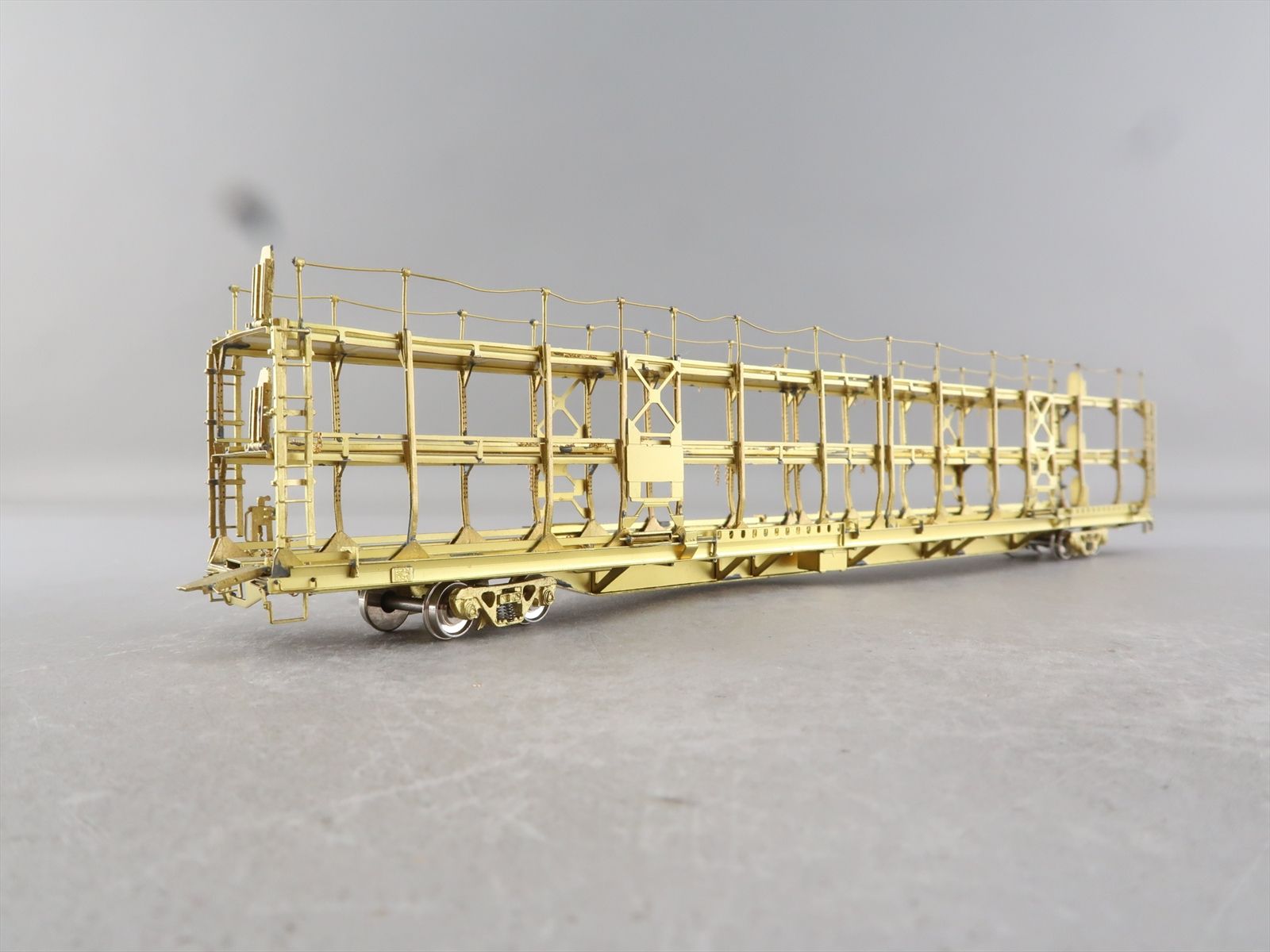 HO Brass Model - OMI 1326 Tri-Level Open Auto Rack Whitehead - Kales ...