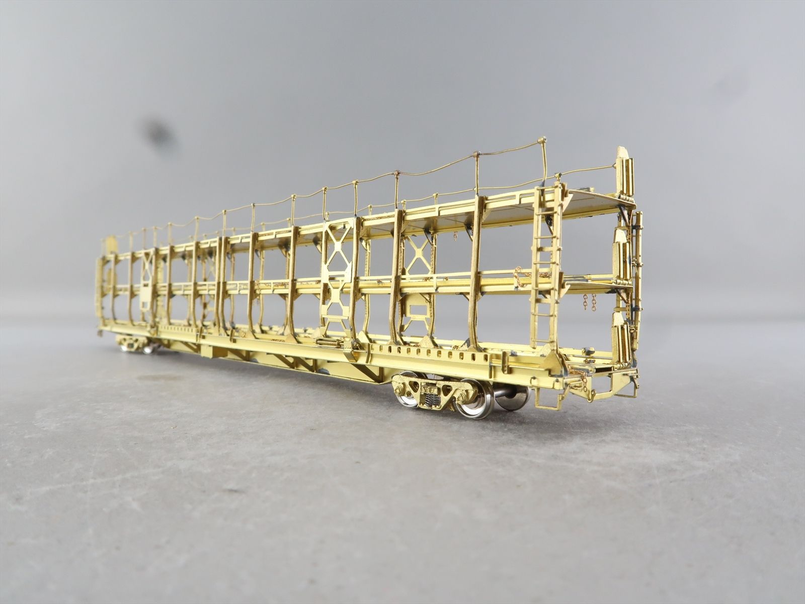 HO Brass Model - OMI 1326 Tri-Level Open Auto Rack Whitehead - Kales ...