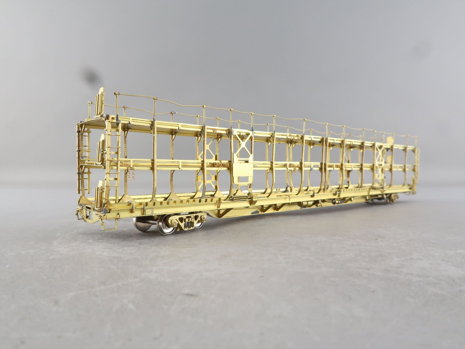 HO Brass Model - OMI 1326 Tri-Level Open Auto Rack Whitehead - Kales ...