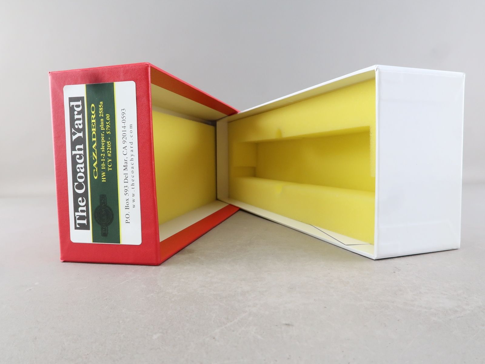 HO Brass Model - TCY 2205 SAL Seaboard Air Line HW Heavyweight 10-1-2 ...