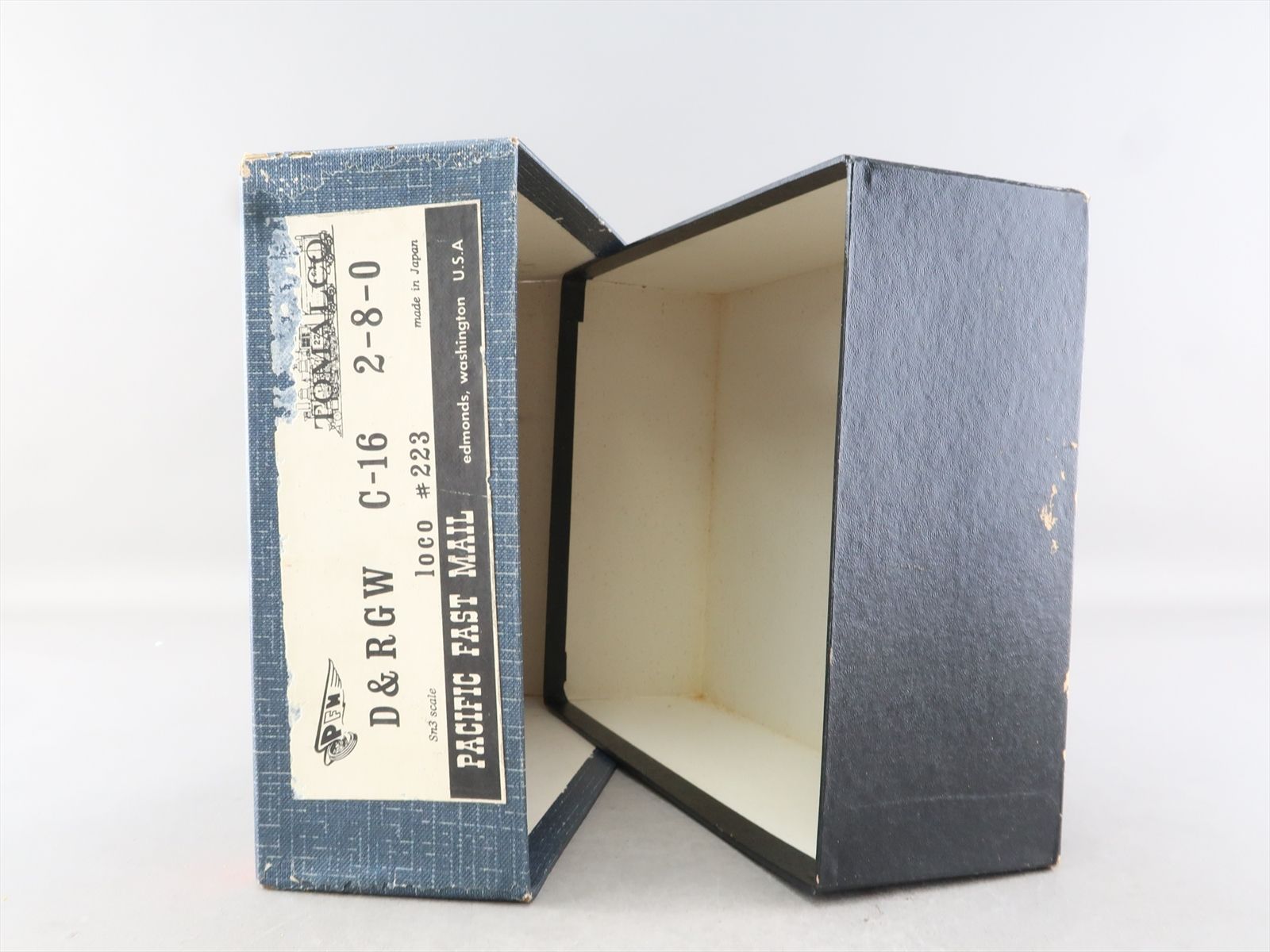 Sn3 Brass Model - PFM D&RGW Rio Grande C-16 2-8-0 #223 - Custom - Made ...