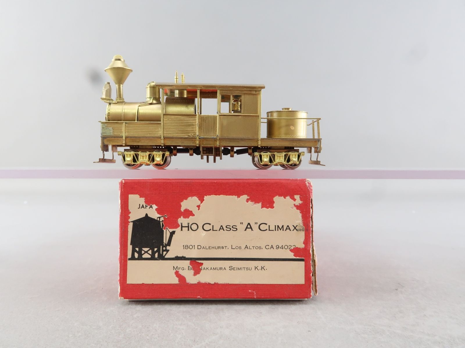 HO Brass Model - WMC Climax Class A Horizontal Boiler Wooden Frame ...
