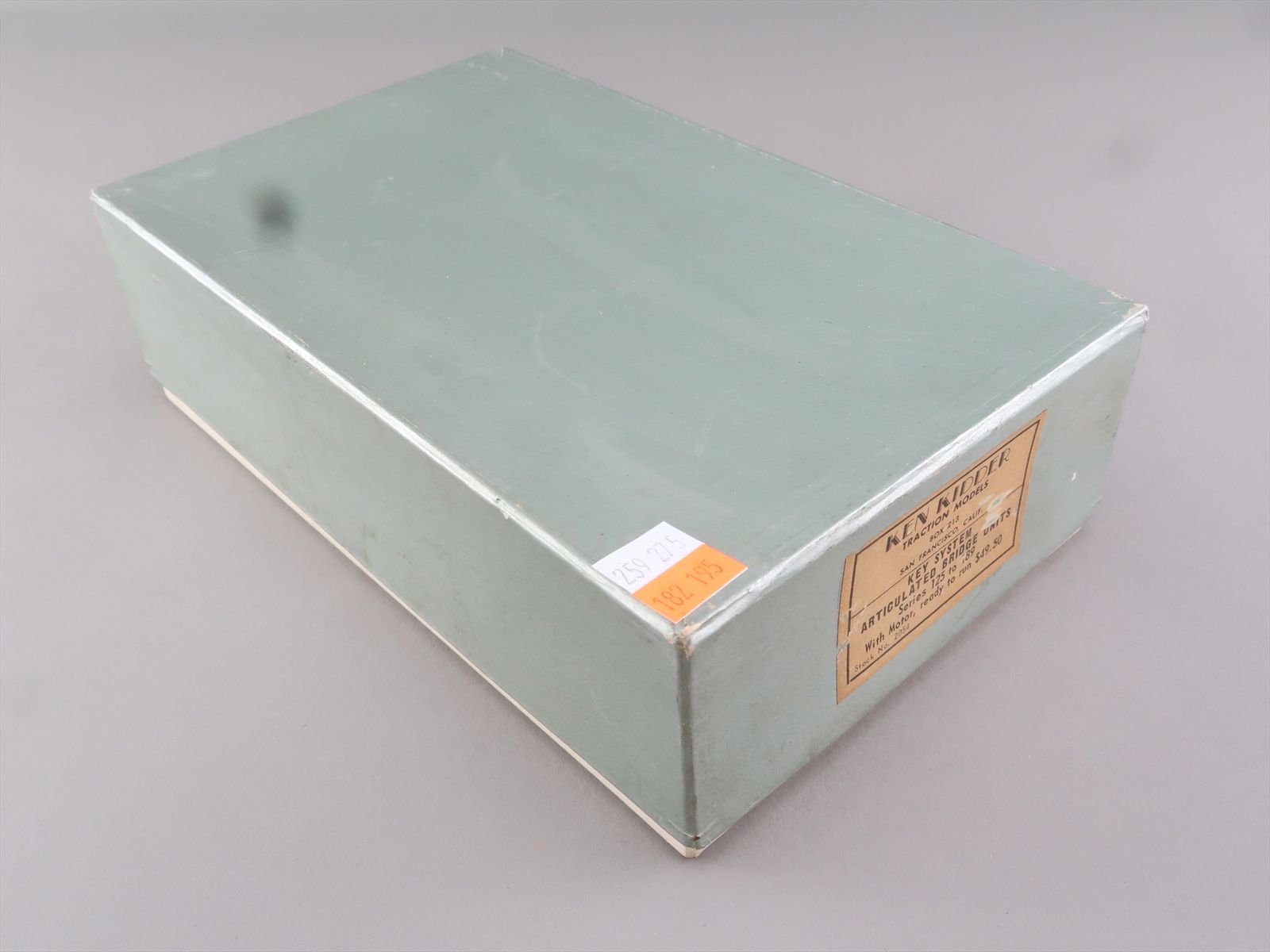 HO Brass Model - KK Ken Kidder 2054 Key System Articulated Bridge Units ...