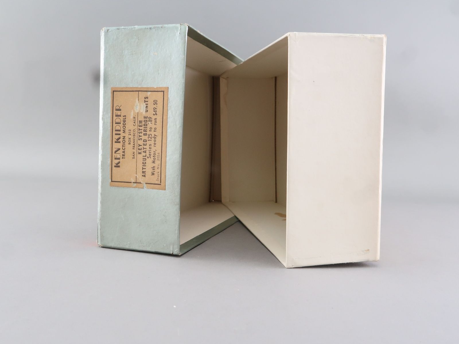 HO Brass Model - KK Ken Kidder 2054 Key System Articulated Bridge Units ...