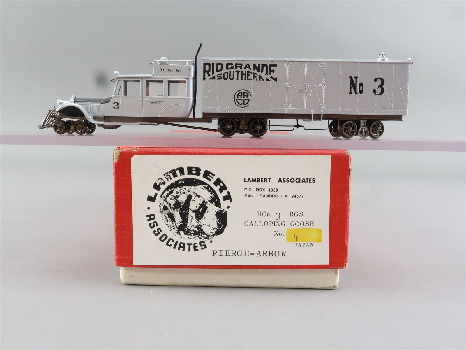 HOn3 Brass Model - Lambert RGS Rio Grande Southern Galloping Goose ...