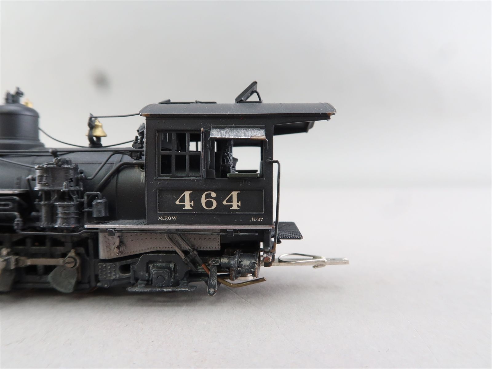 HOn3 Brass Model - WMC D&RGW Rio Grande Mud Hen K-27 2-8-2 Piston Valve ...