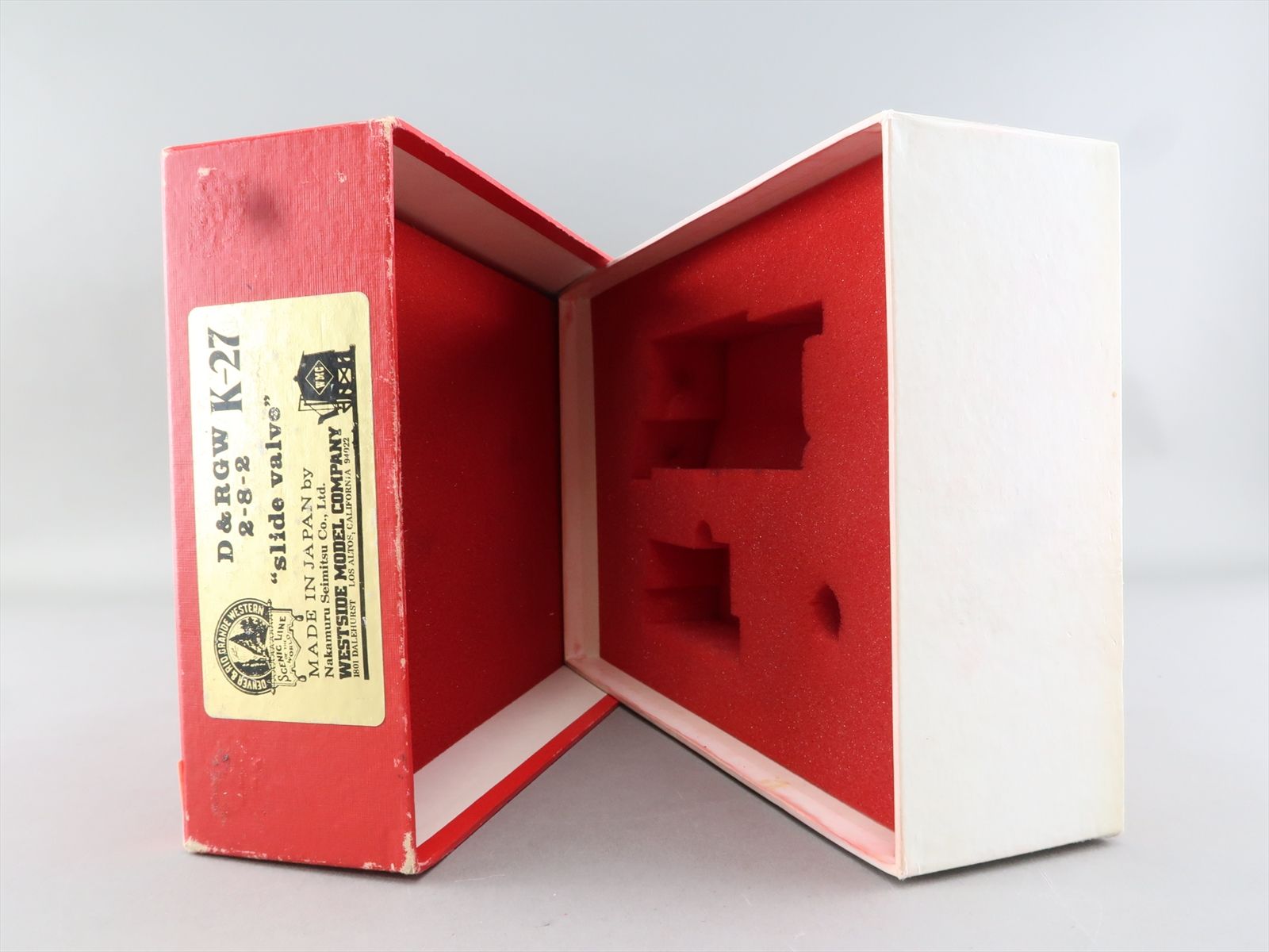 HOn3 Brass Model - WMC D&RGW Rio Grande K-27 Mud Hen Slide Valve ...