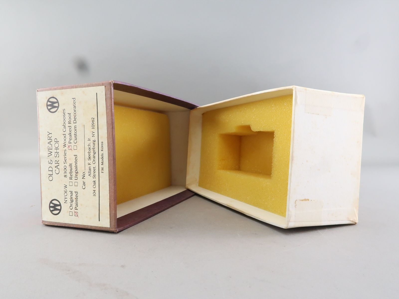 HO Brass Model - OWCS NYO&W New York Ontario & Western Peaked Roof ...