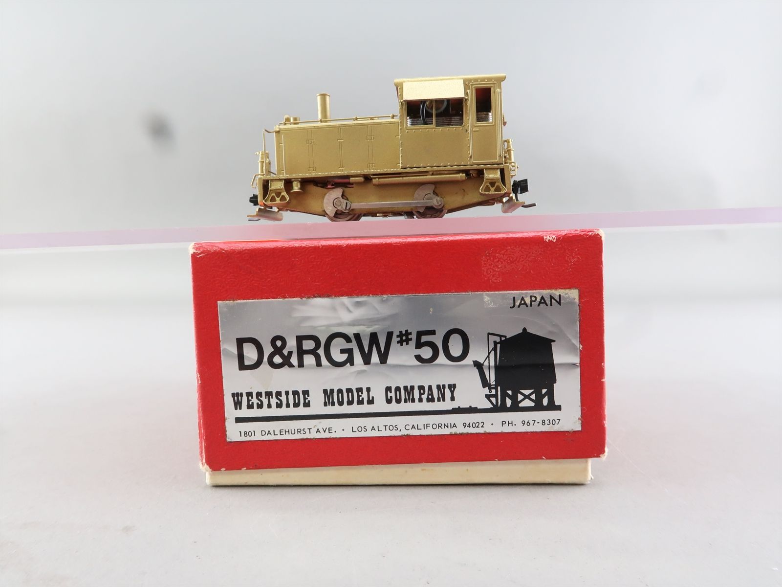 HOn3 Brass Model - WMC D&RGW Rio Grande Diesel Switcher #50 - Unpainted ...