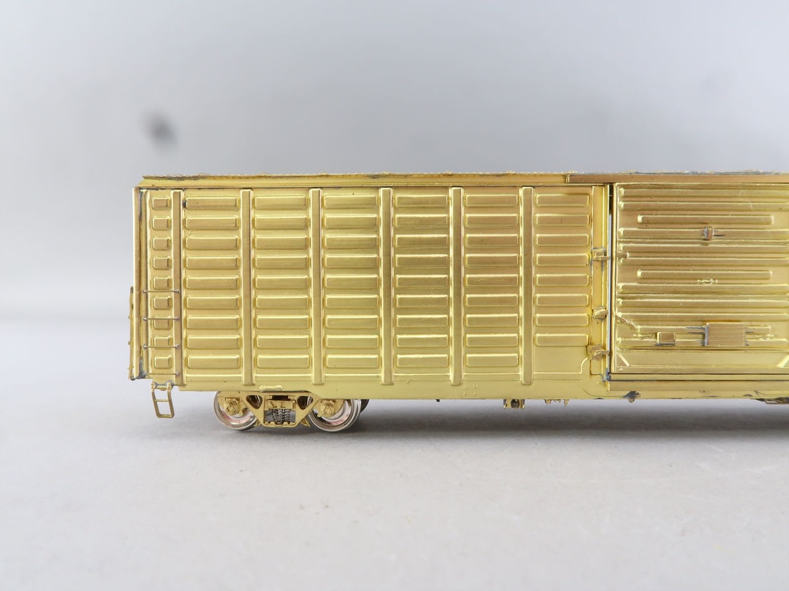HO Brass Model - OMI 3020 P/S Waffle Boxcar Box Car 63' - Unpainted ...