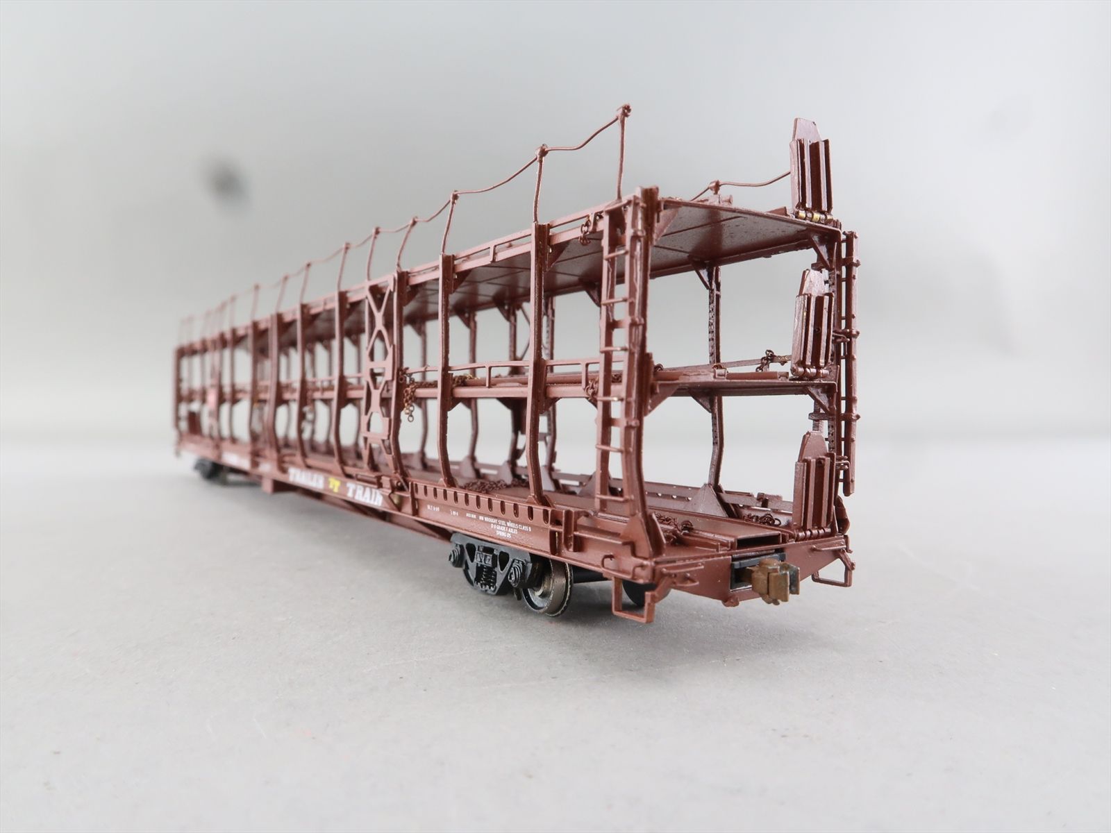 HO Brass Model - OMI 1326 MILW Milwaukee Tri-Level Open Auto Rack ...