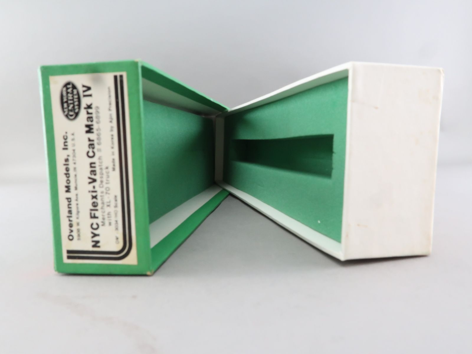 HO Brass Model - OMI 3034 NYC New York Central Flexi-Van Car Mark IV ...