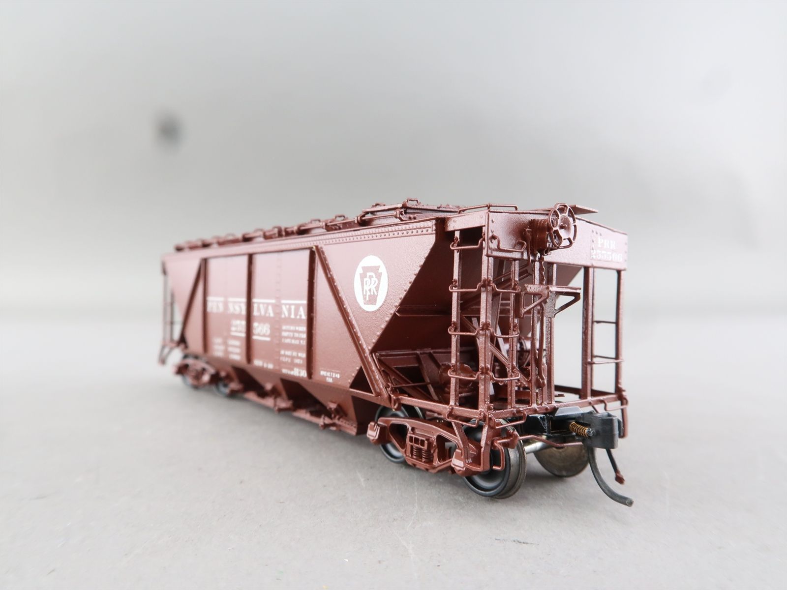 HO Brass Model - OMI 3327.1 PRR Pennsylvania Covered Hopper H30 #255566 ...