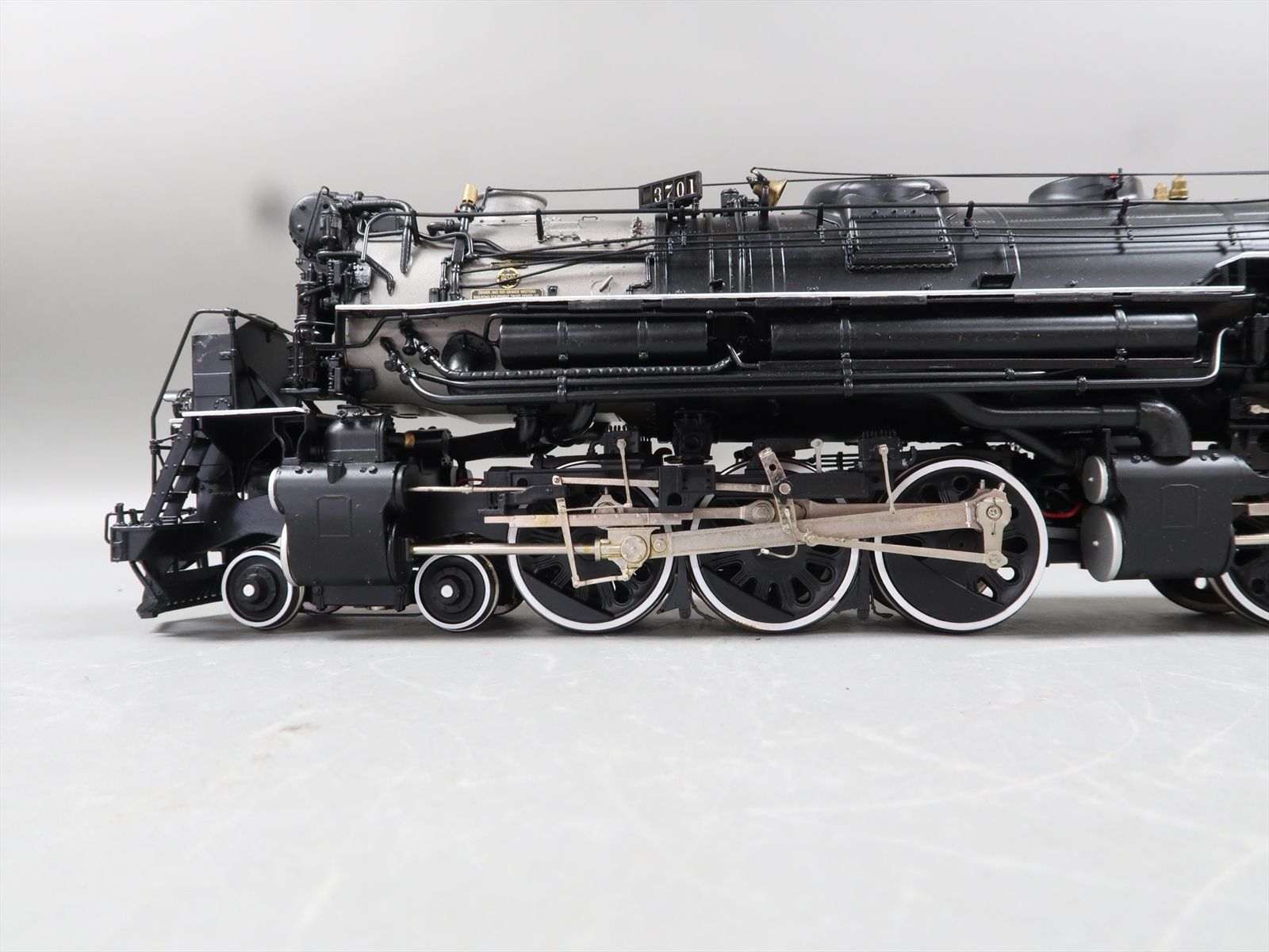O Brass Model - Sunset D&RGW Rio Grande L-105 4-6-6-4 Challenger Black ...