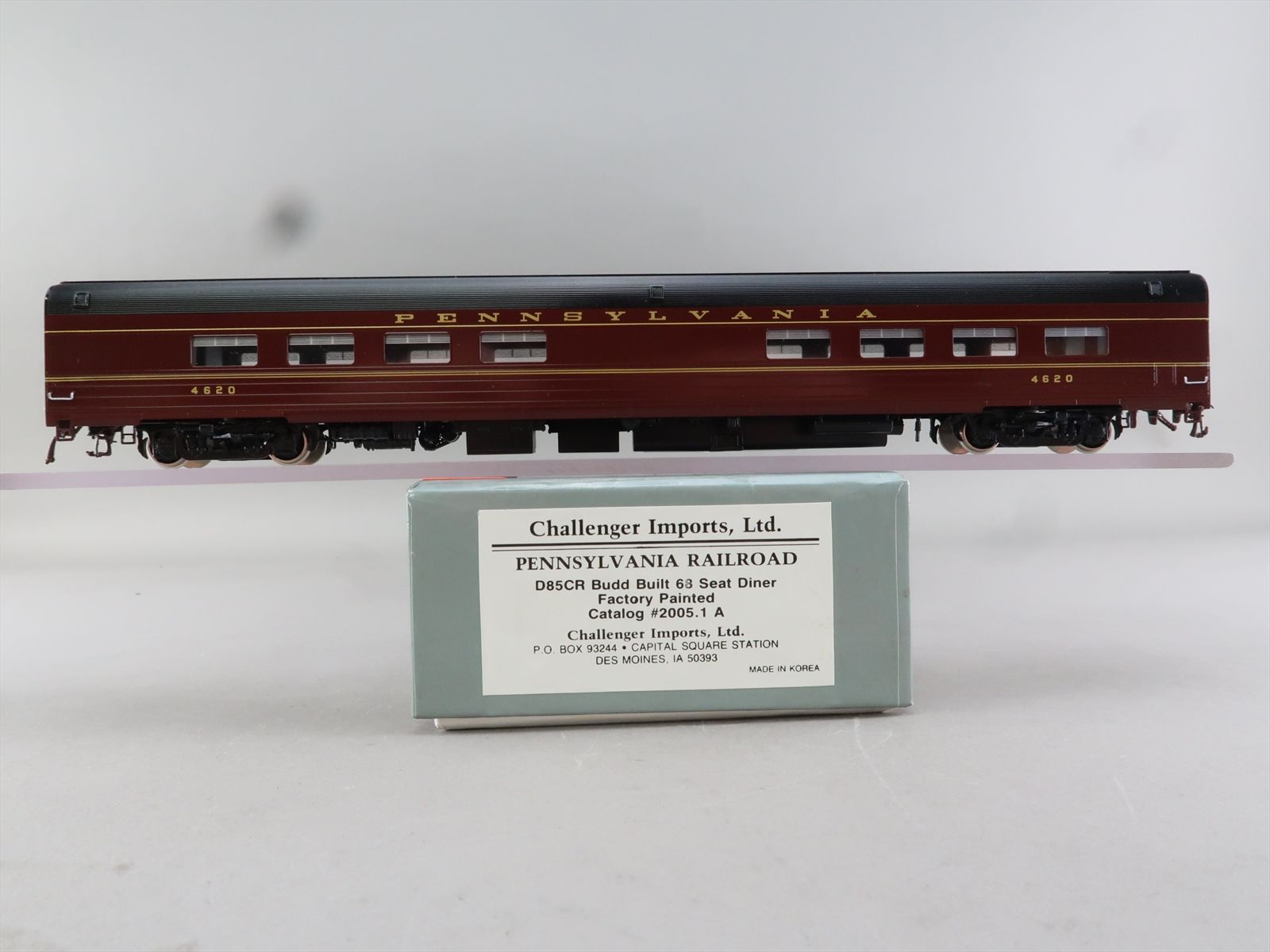 HO Brass Model - CIL 2005.1A PRR Pennsylvania Liberty Limited 68 Seat ...