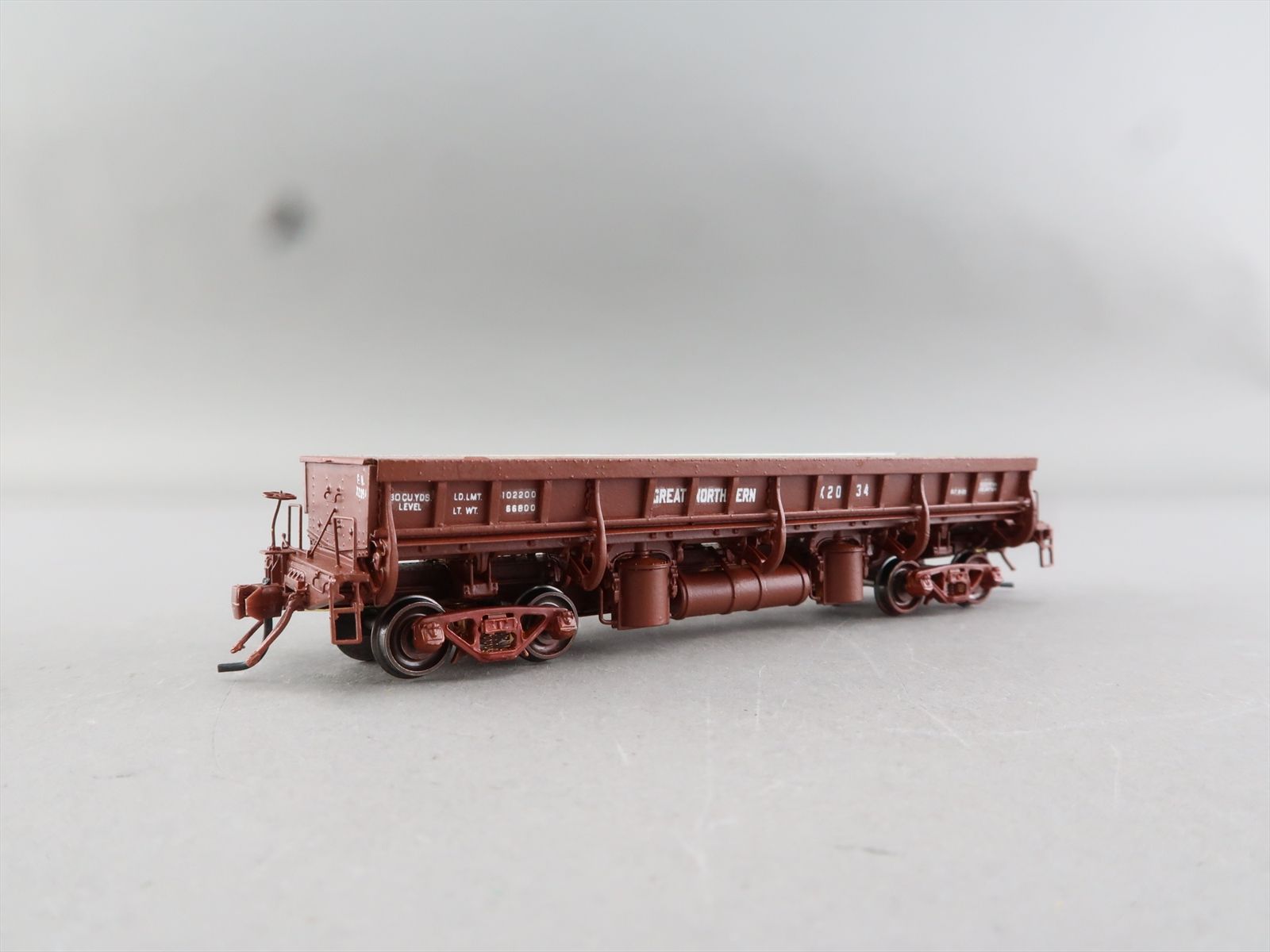 HO Brass Model - W&R Magor Side Dump Car X2034- Custom - 1999 Run - Boo-Rim