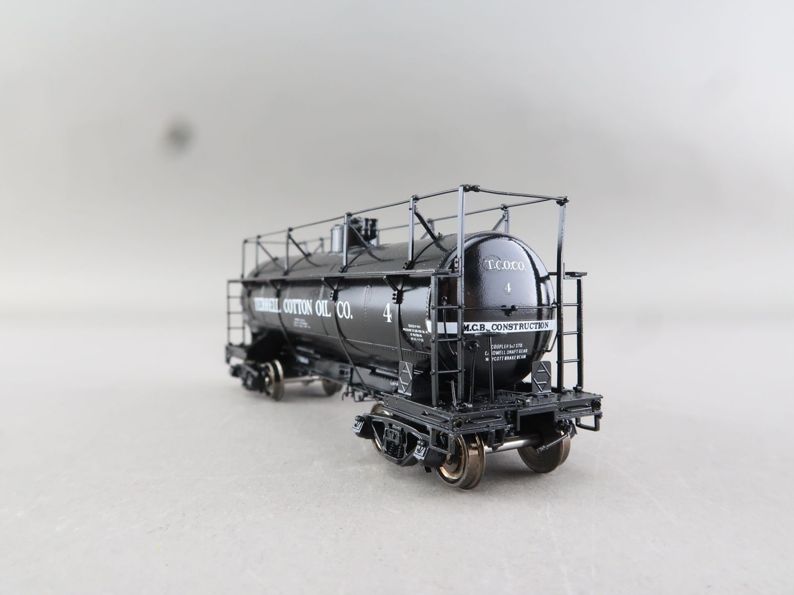 HO Brass Model - W&R Pressed Steel Car Co. High Walkway Tank Car One ...