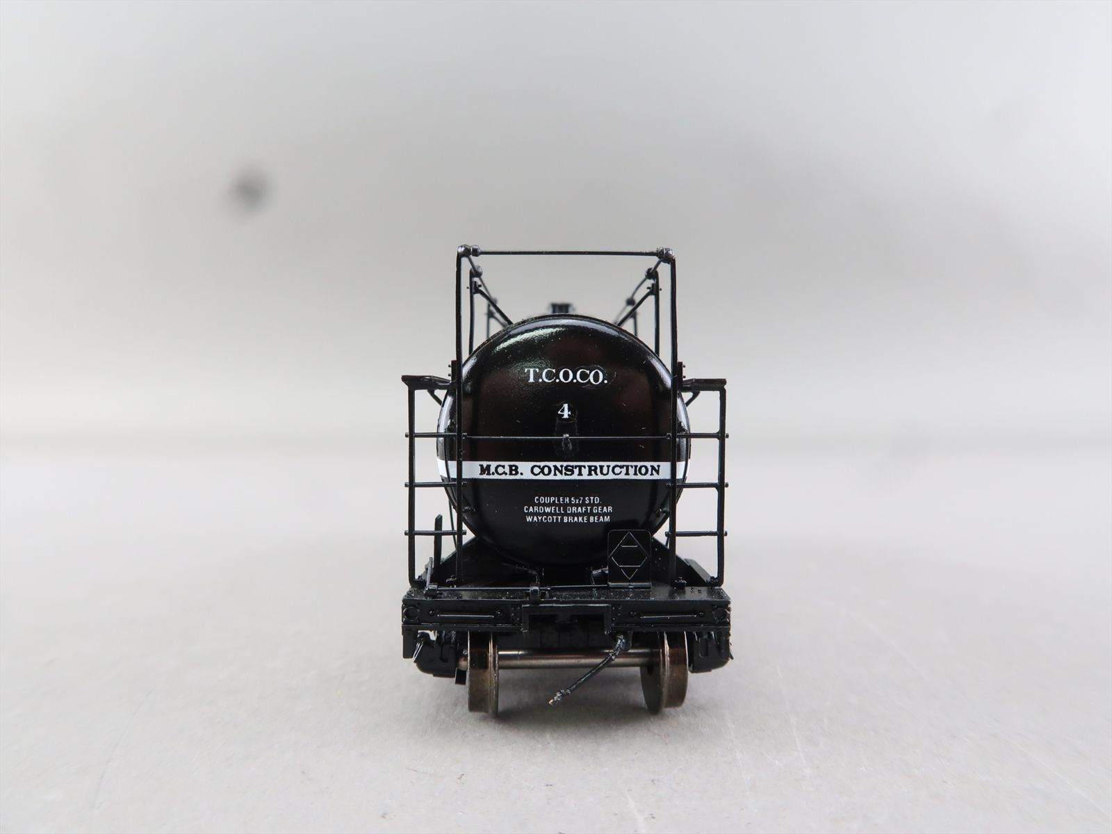 HO Brass Model - W&R Pressed Steel Car Co. High Walkway Tank Car One ...