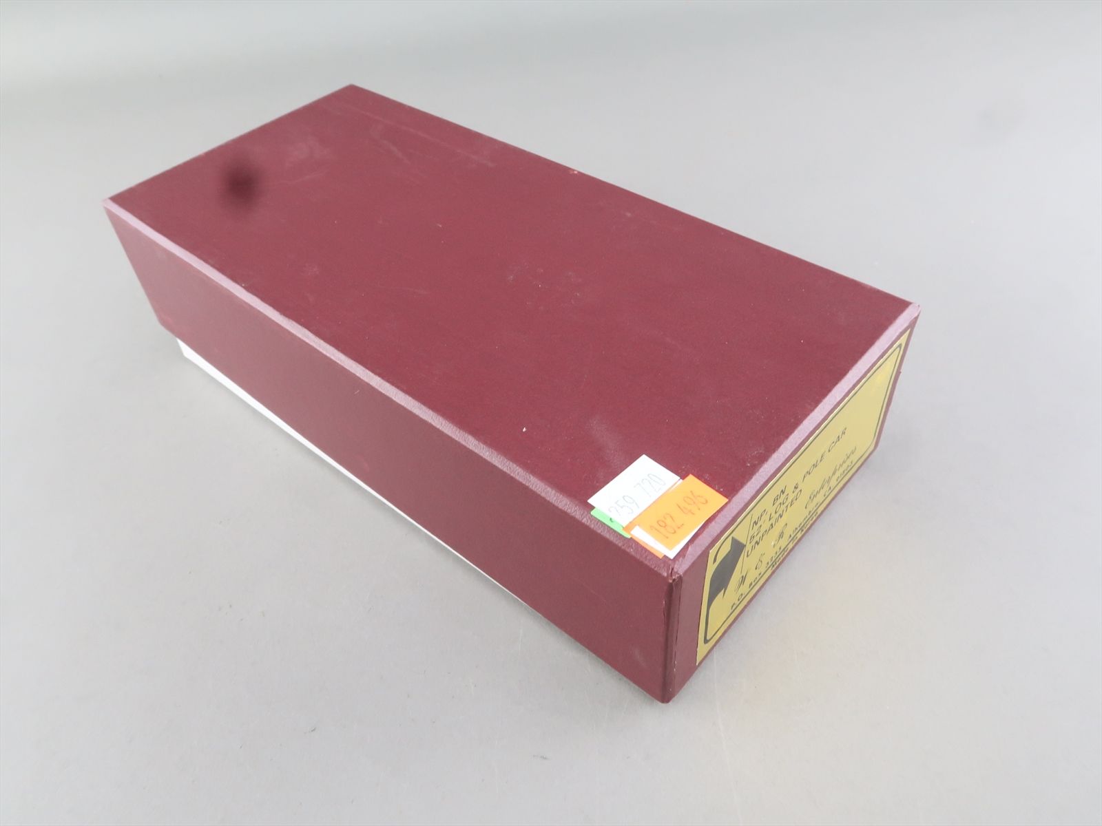 HO Brass Model - W&R NP / BN 52' Log & Pole Car - Unpainted - 1996 Run ...