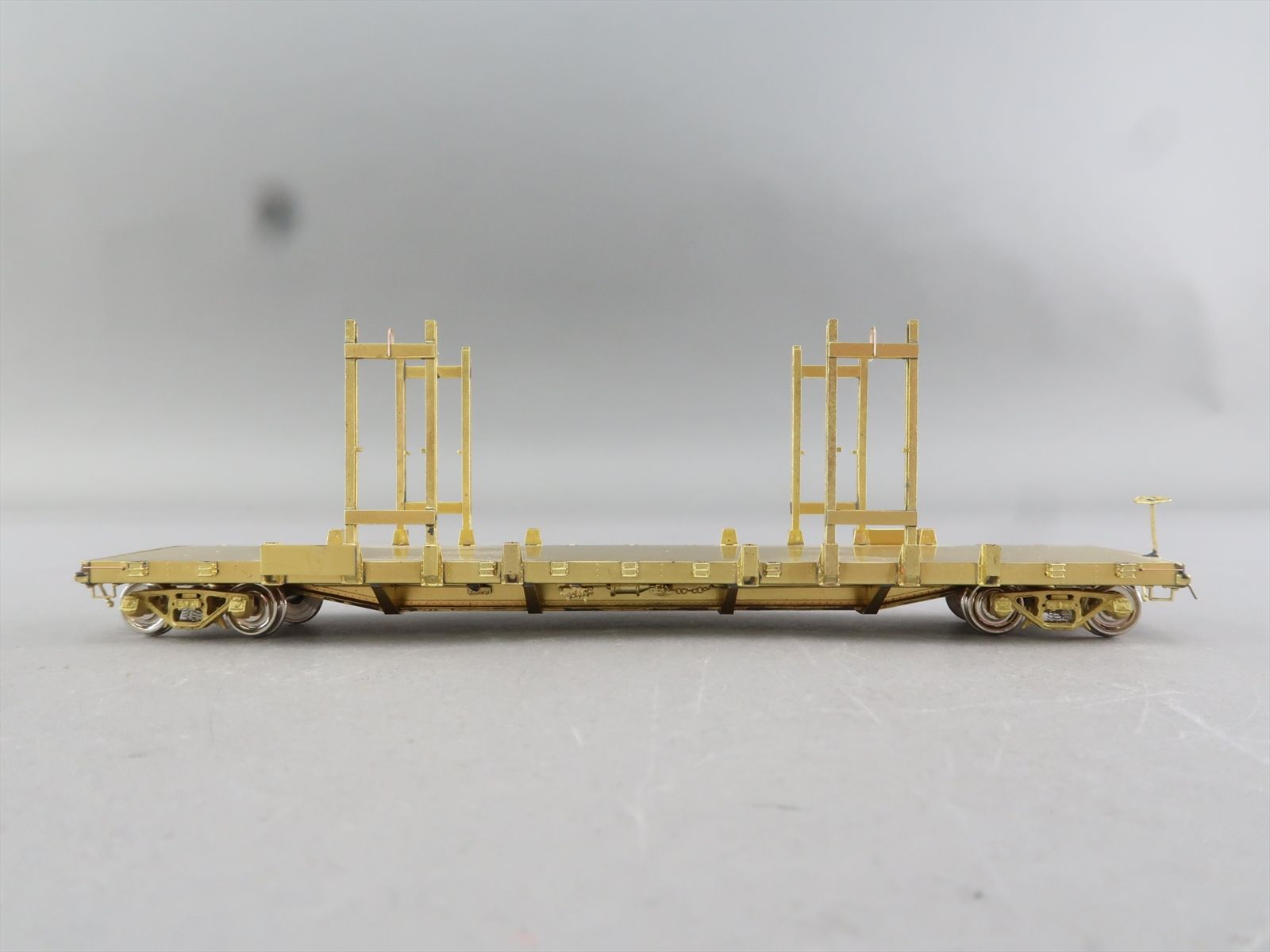 HO Brass Model - W&R NP / BN 52' Log & Pole Car - Unpainted - 1996 Run ...